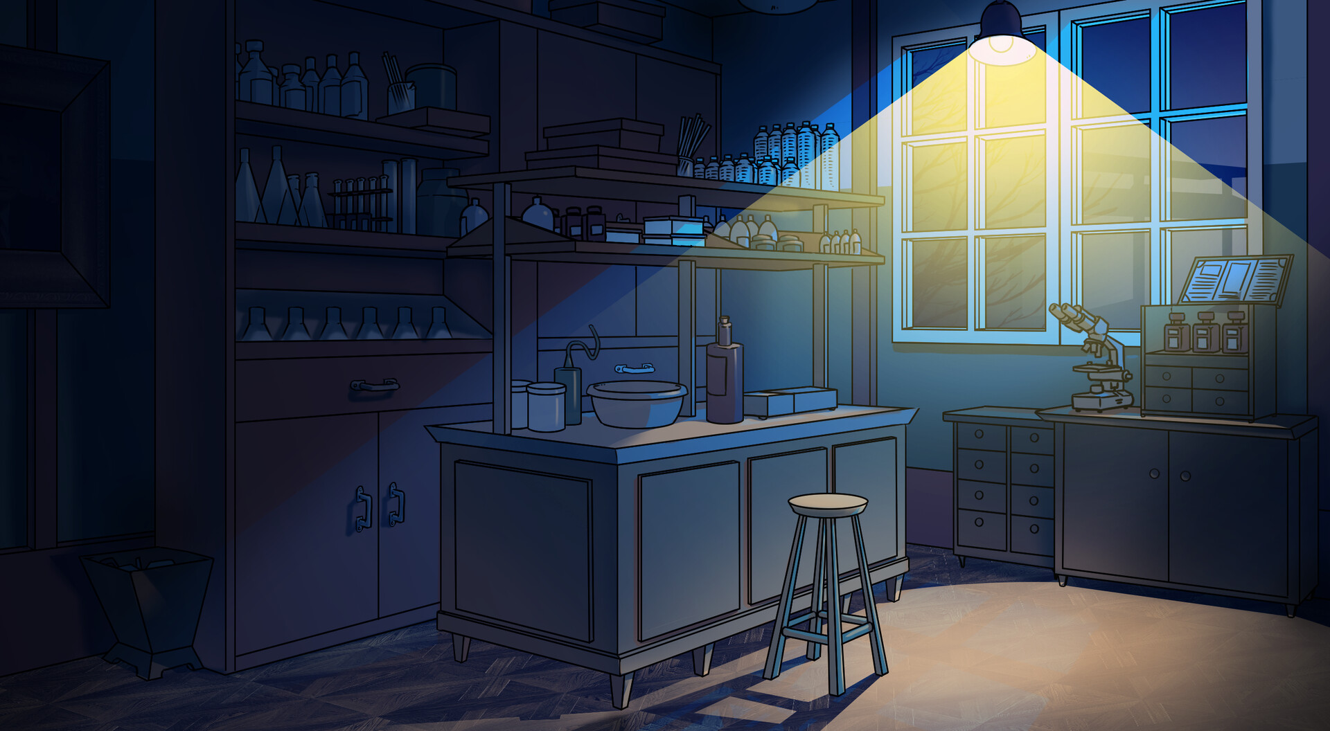 ArtStation - Developing a location for a cartoon