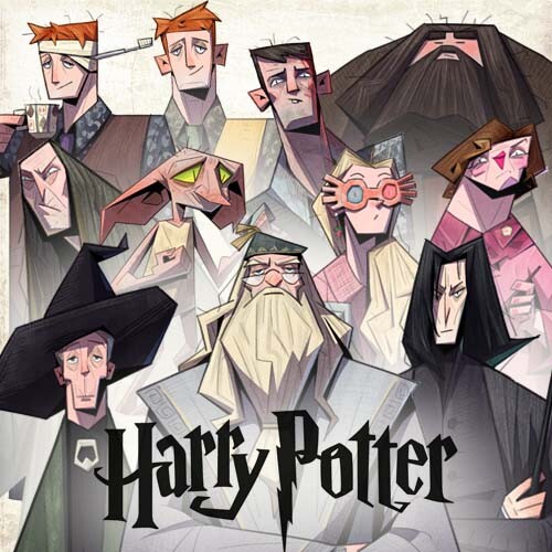 ArtStation - Harry Potter Stylized Art 02