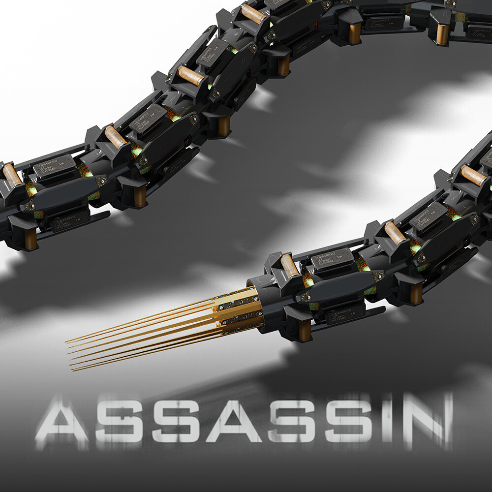 ArtStation - Assassin - Nano Spider
