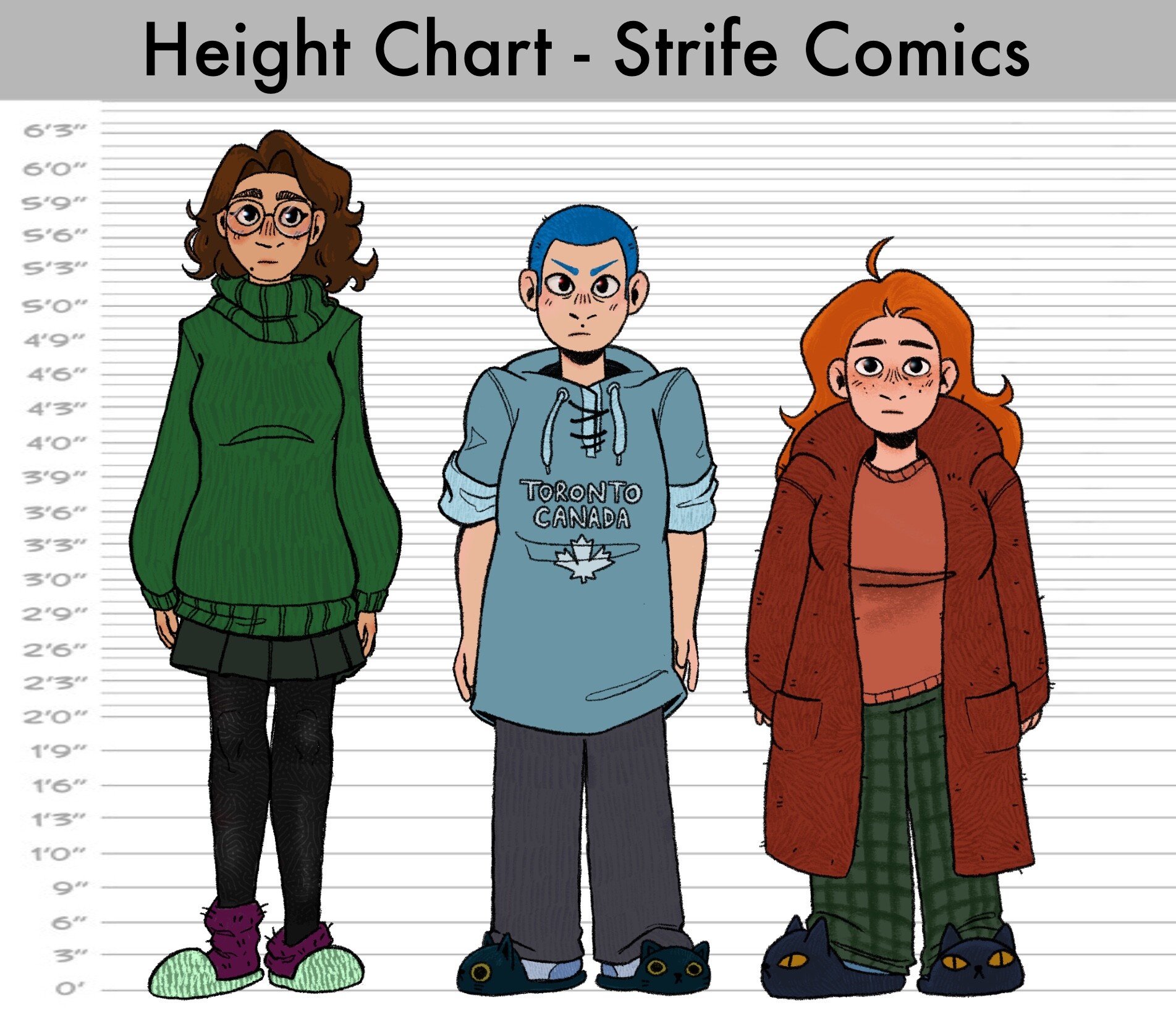 ArtStation - Everyday Strife Character Sheets