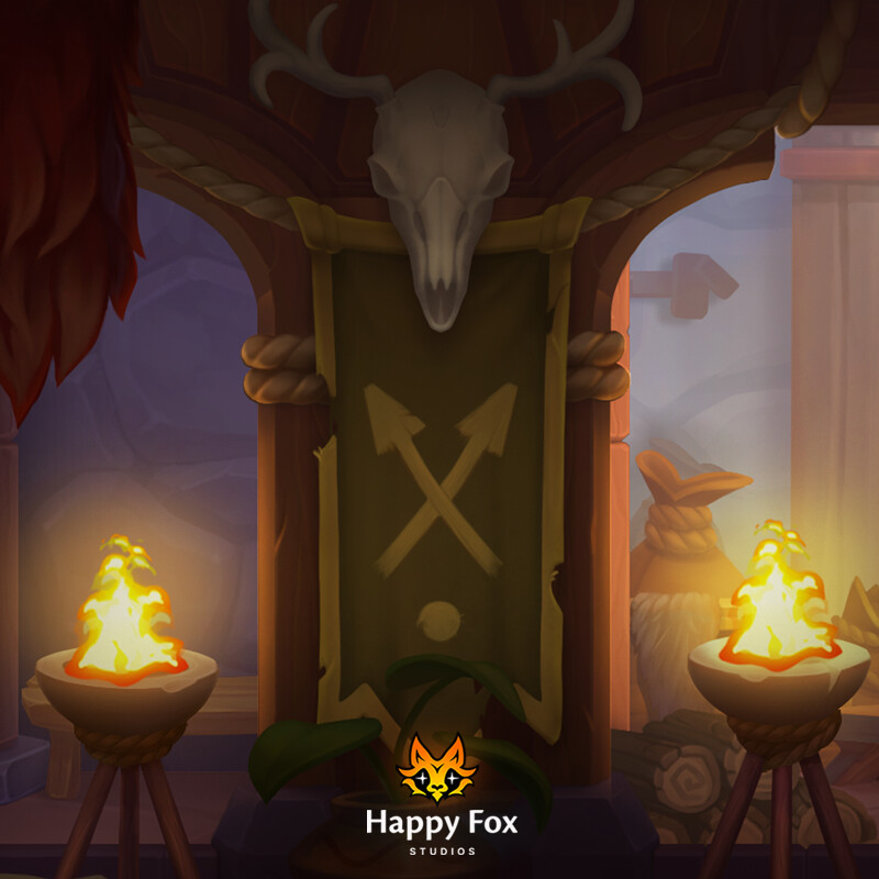 ArtStation - The Hunter`s guild - Environment Game Art