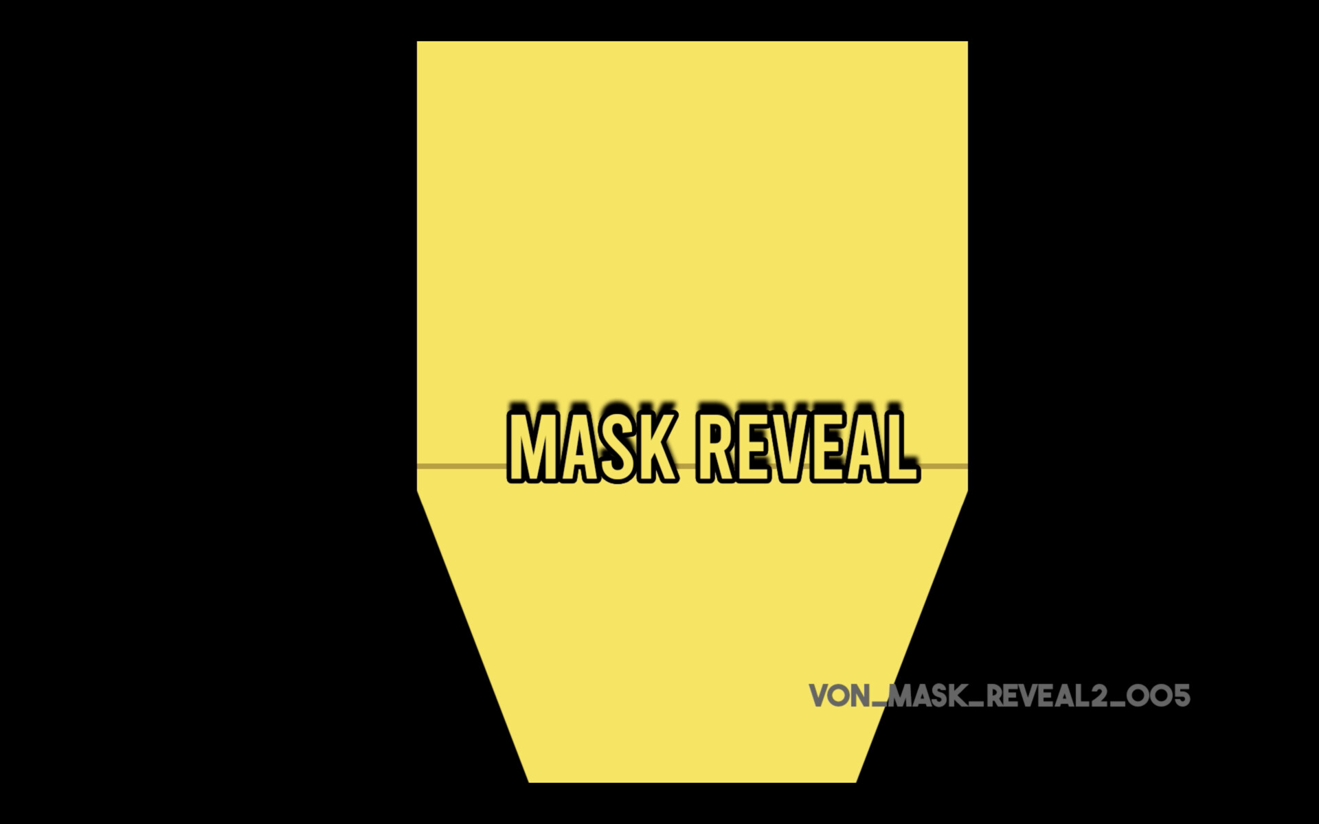 ArtStation - Mask Reveal Animation Exercise