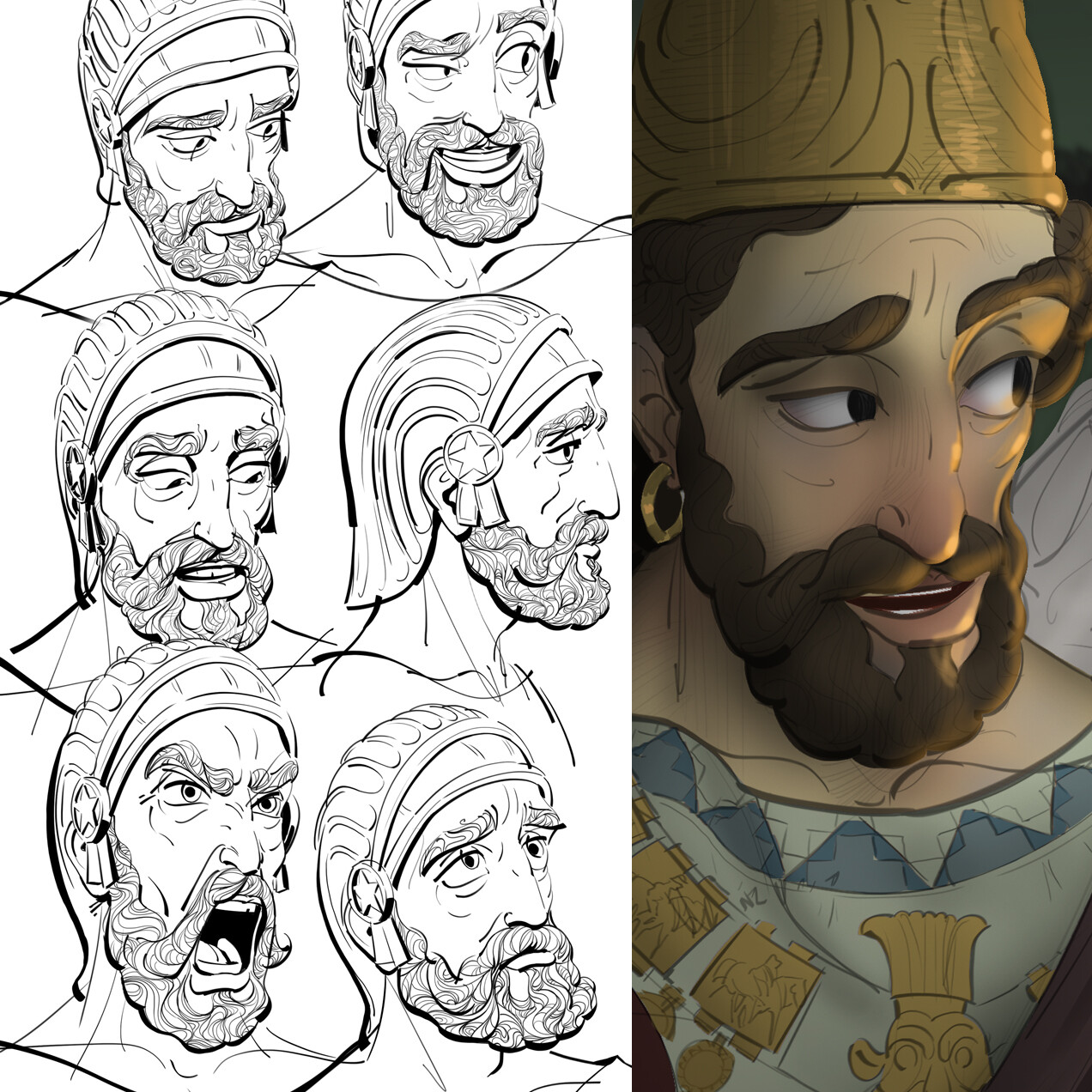 ArtStation - Cyrus the great