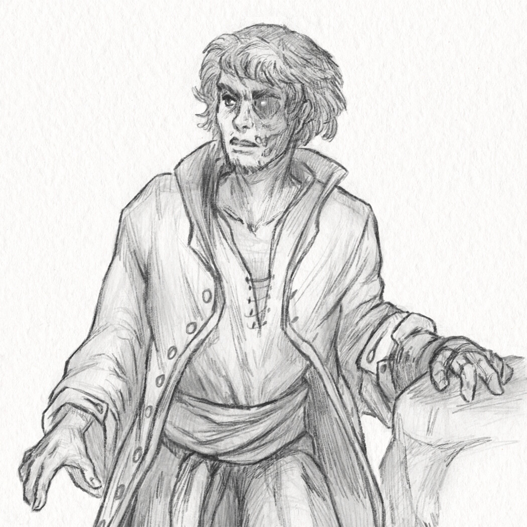 ArtStation - Drowned Man Concept Sketches