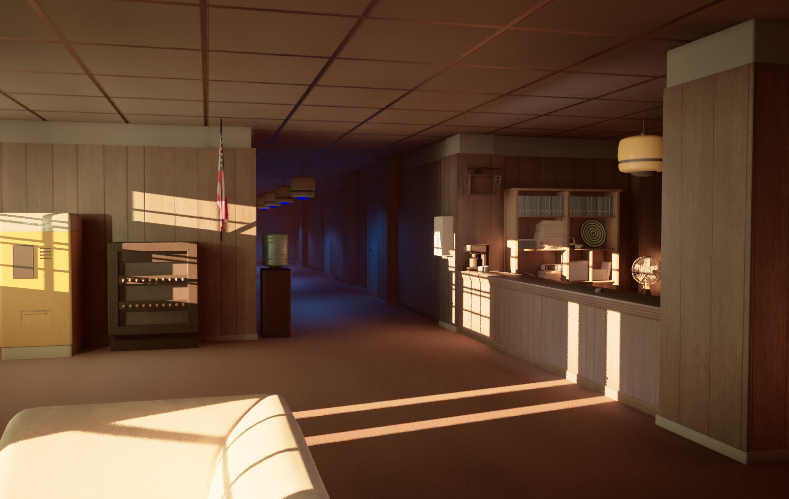 ArtStation - Lighting Study - Oceanview Motel - Control