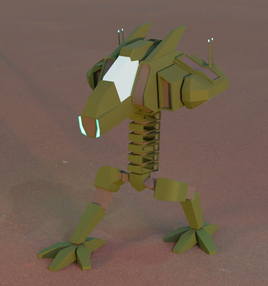 ArtStation - Walker Mech