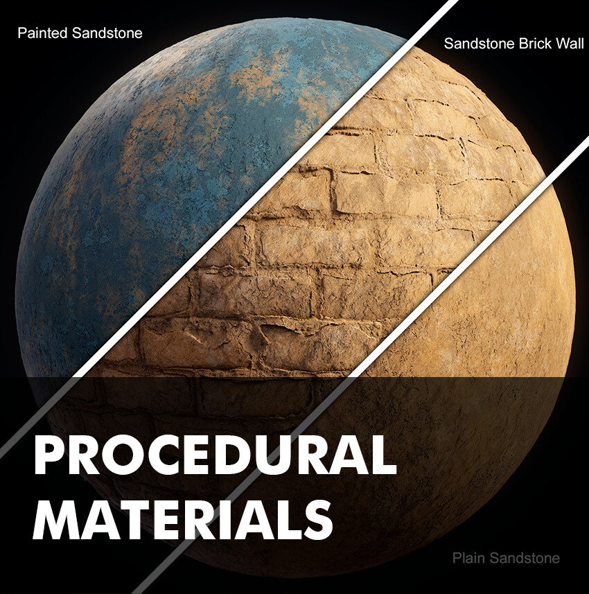 ArtStation - Procedural Material Studies