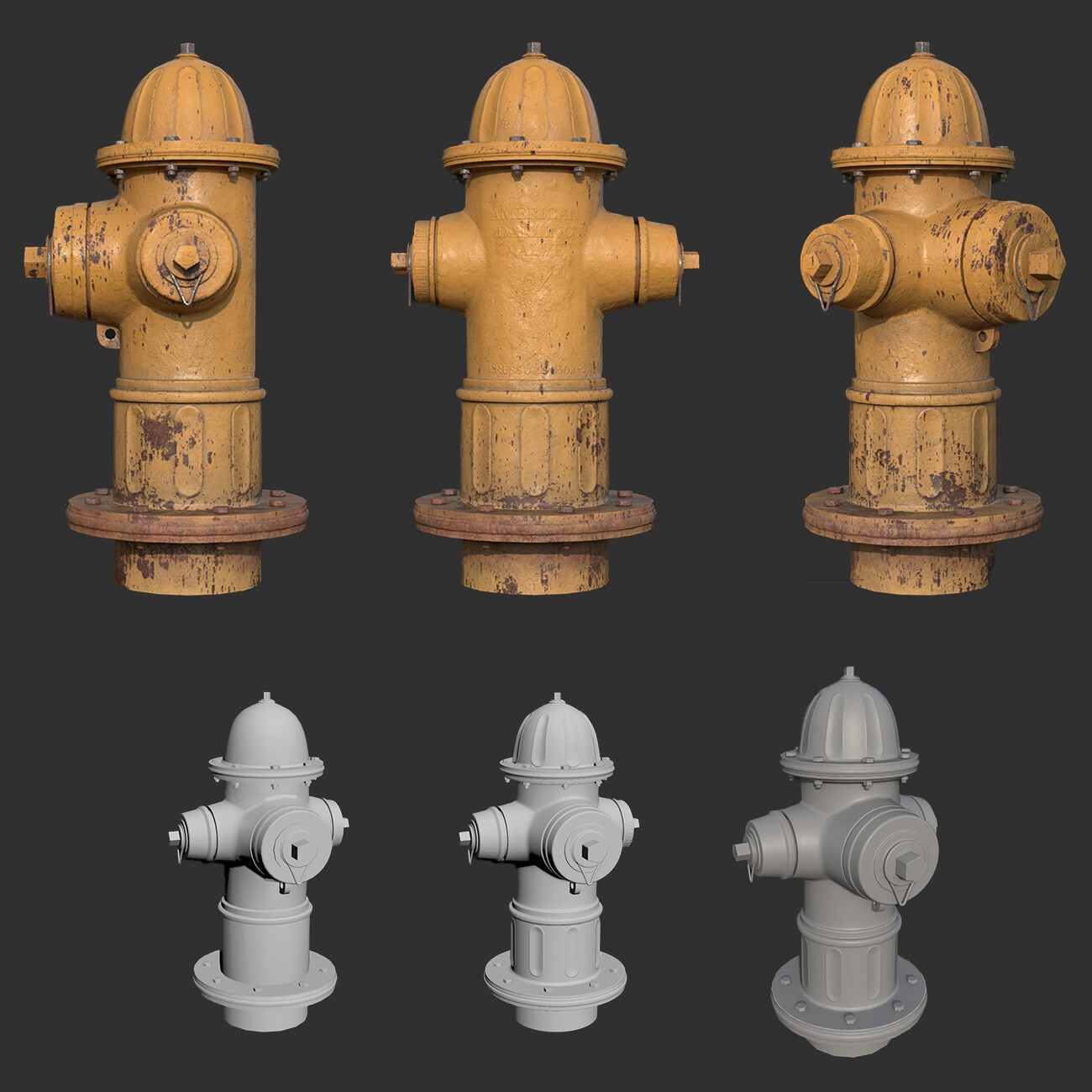 ArtStation - Fire Hydrant