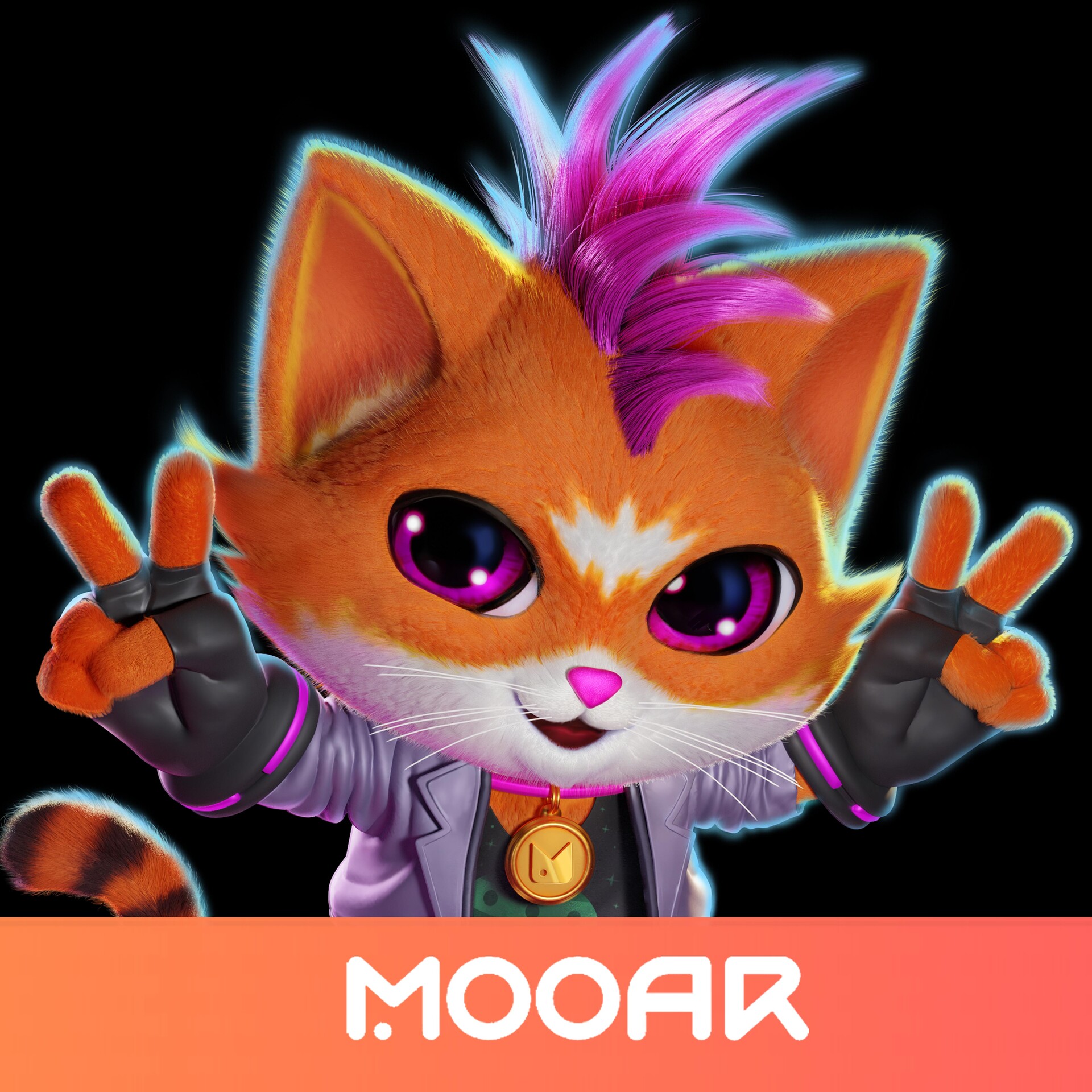 ArtStation - Level II - MOOAR Mascot