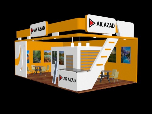 ArtStation - Stall modeling