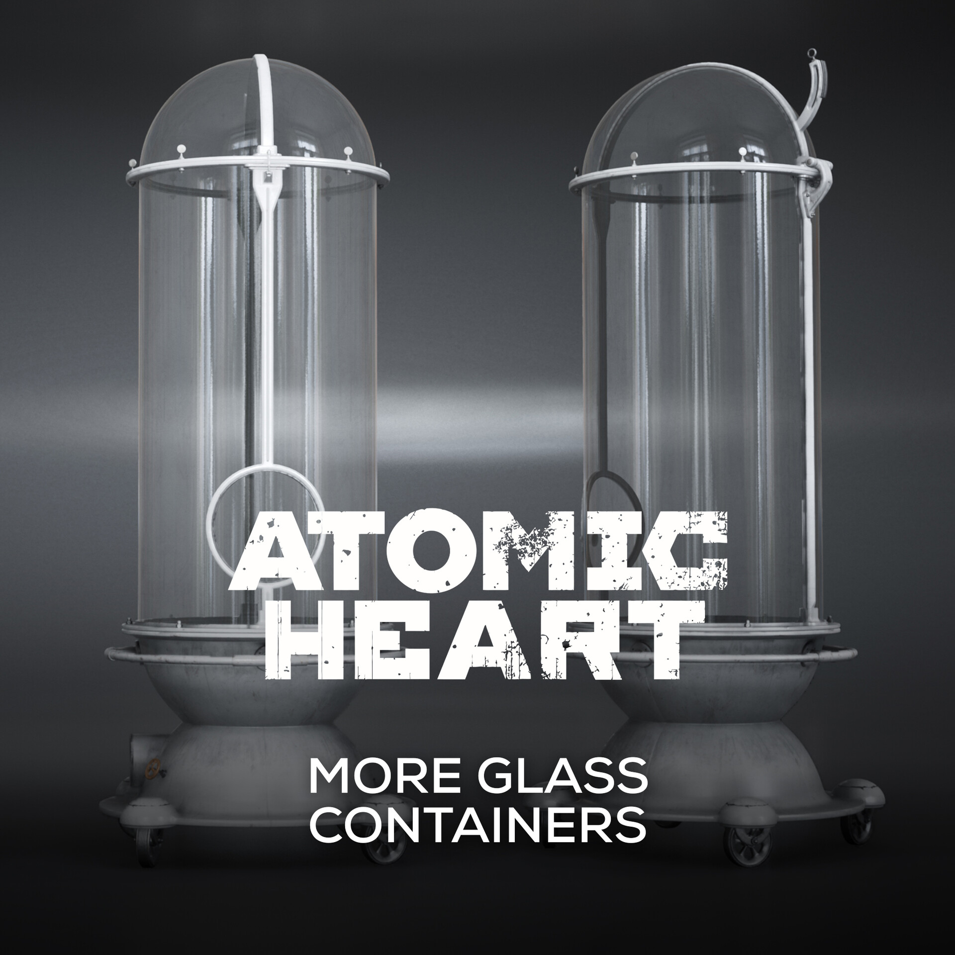 ArtStation - Atomic Heart – More Glass Containers | 3D Props Game Art