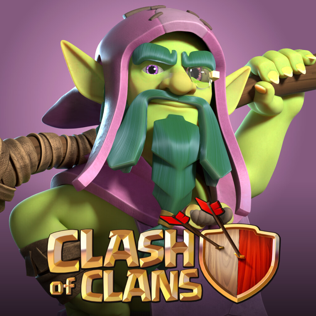 ArtStation - Clash of Clans : Goblin Grand Warden