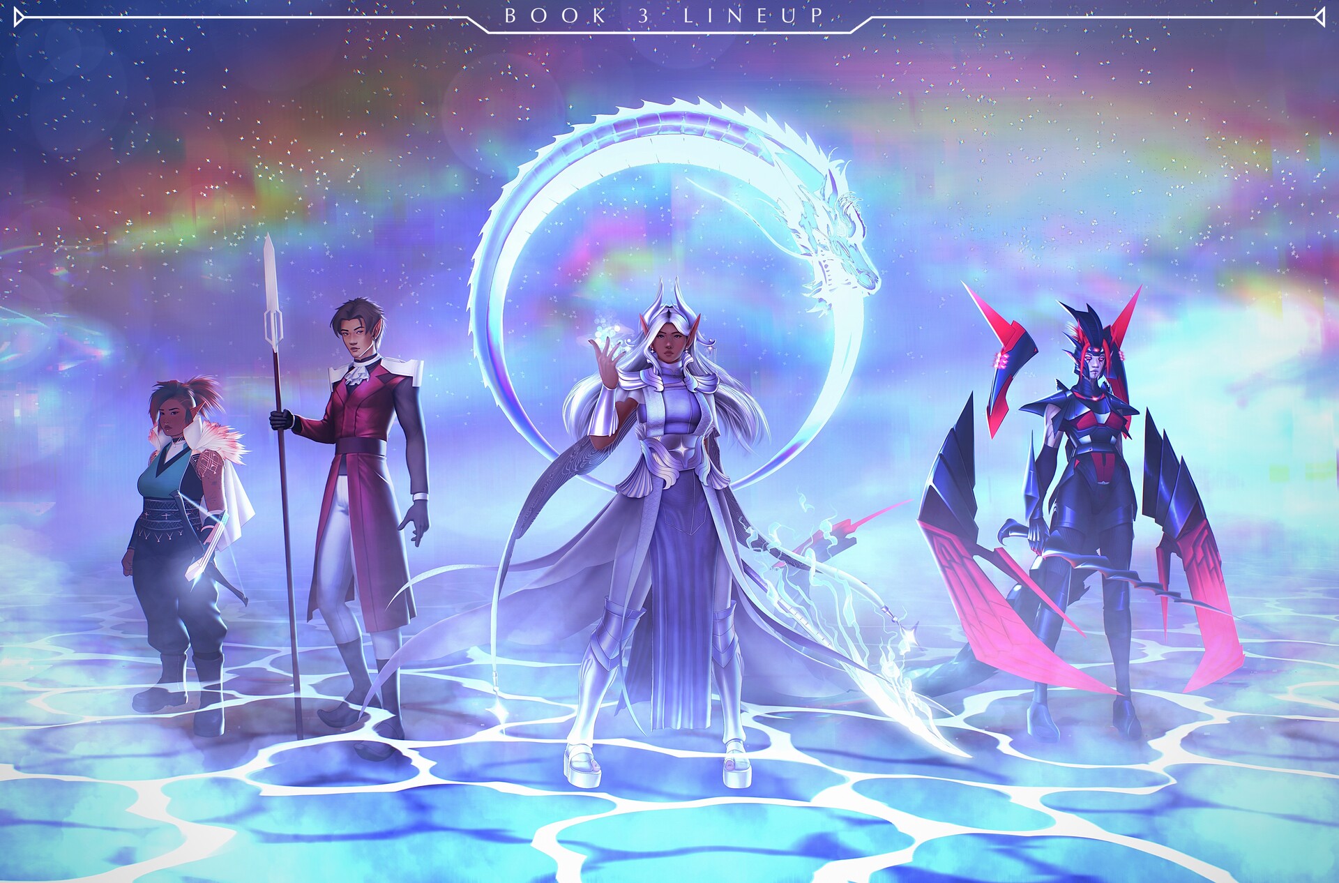 ArtStation - Descendancy Act 3 Outfit Design Character Lineup