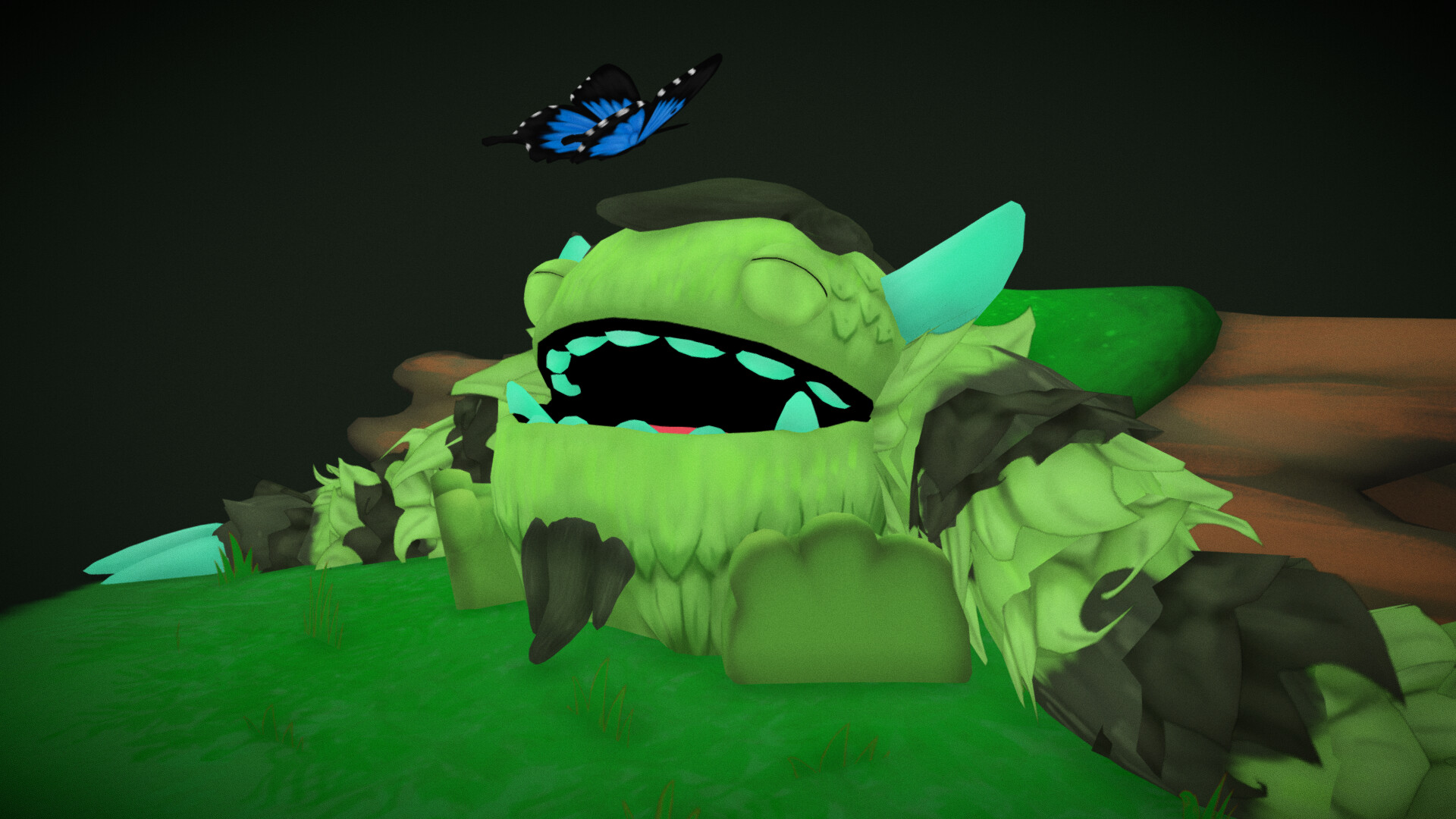 ArtStation - Sleeping Monster