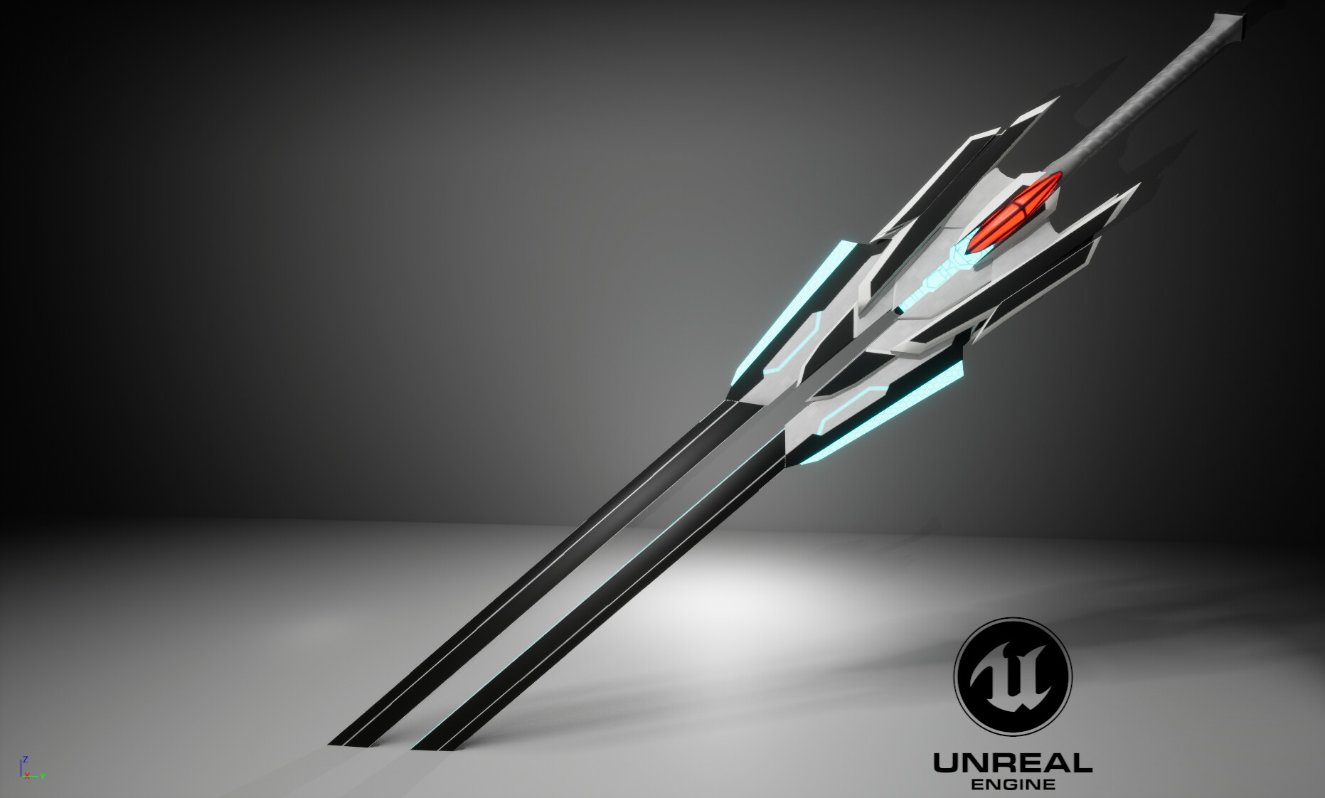 ArtStation - Stylized Sci-fi Sword