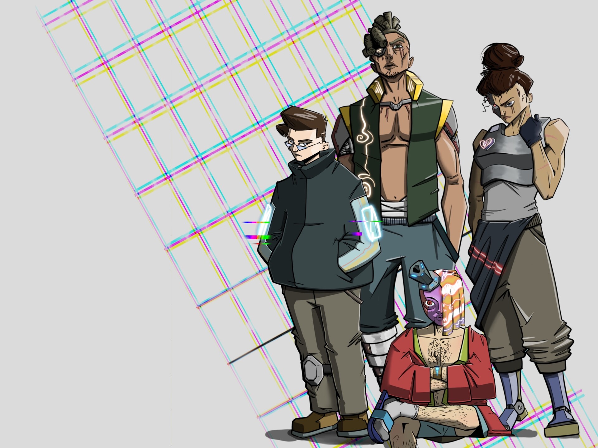 ArtStation - Futuristic Character Designs