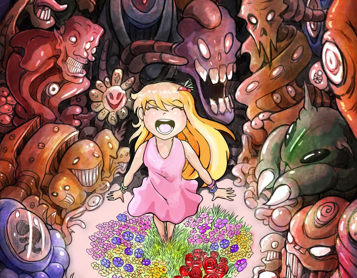 ArtStation - Original horror art