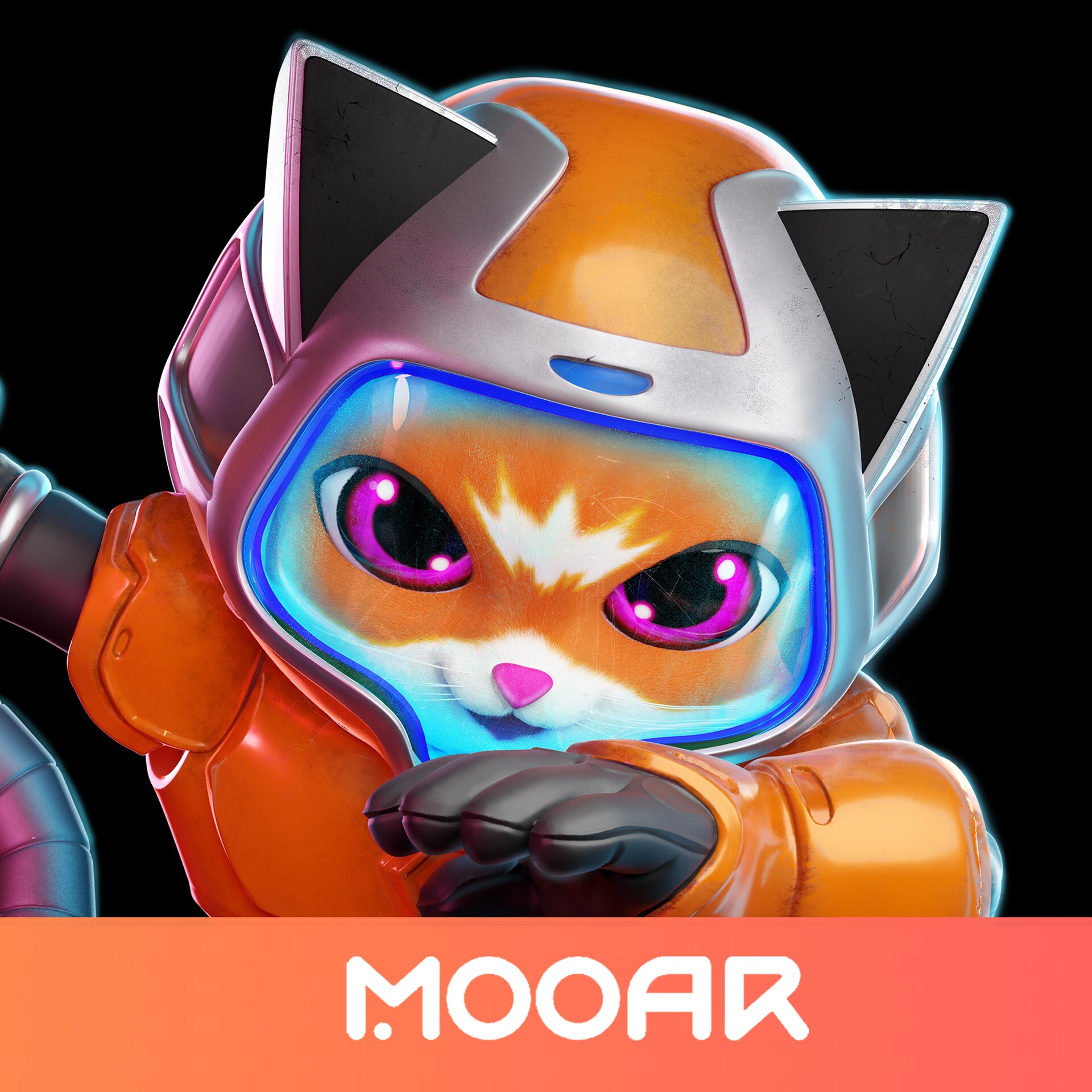 ArtStation - Level IV - MOOAR Mascot