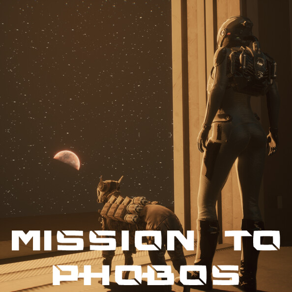 ArtStation - Mission to Phobos