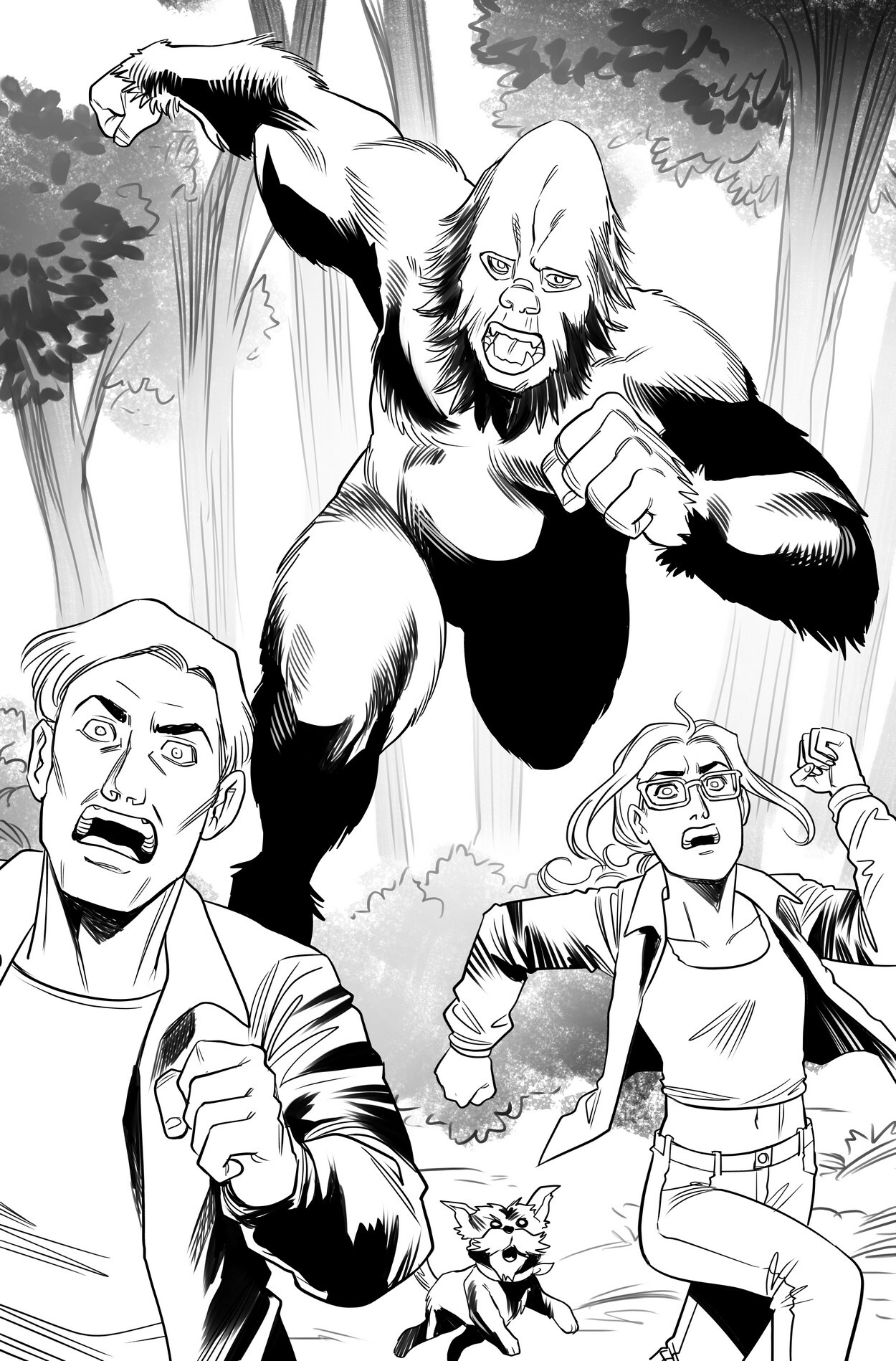 ArtStation - Sequential Art Samples - Inks