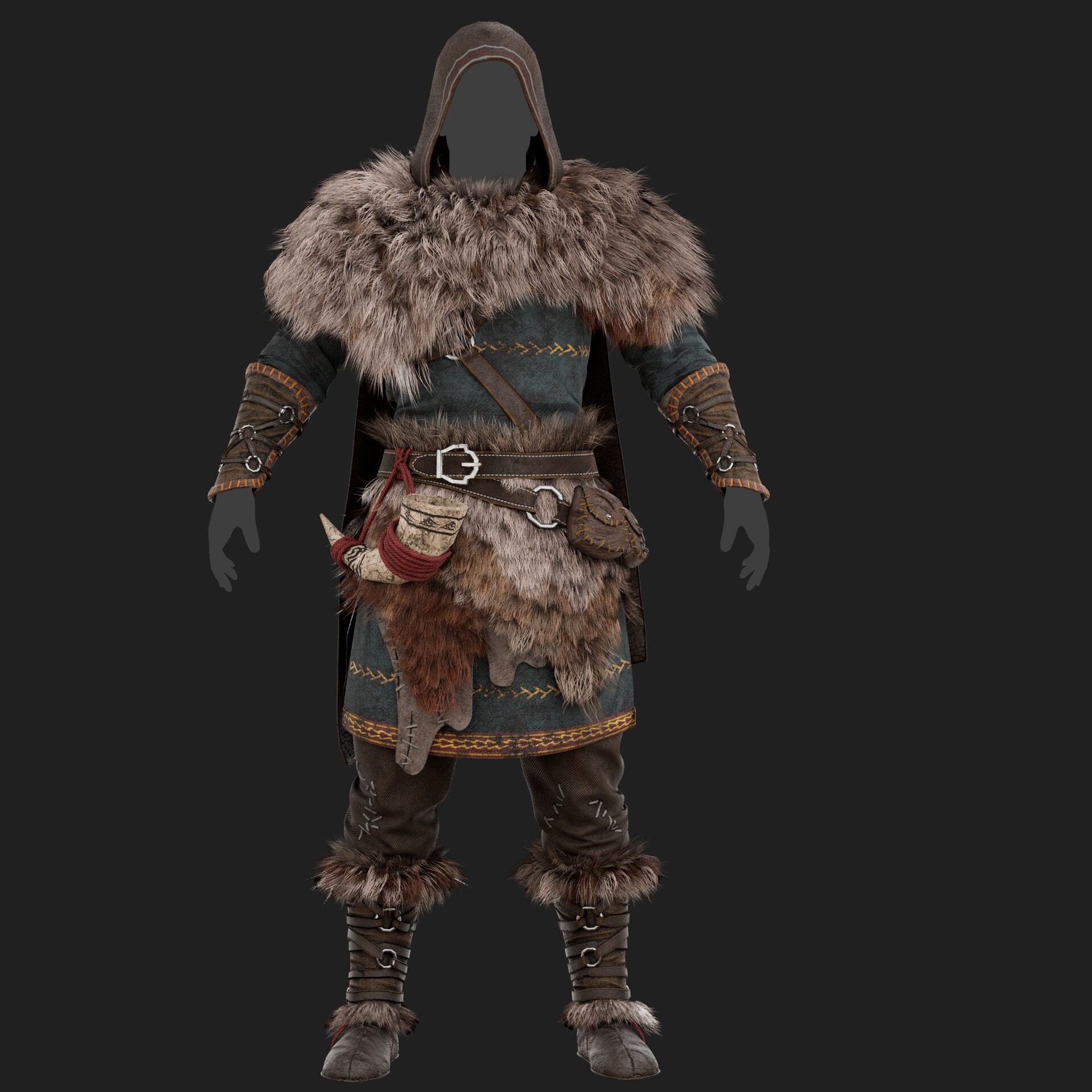 ArtStation - Assassin's Creed Valhalla (Eivor Outfit)