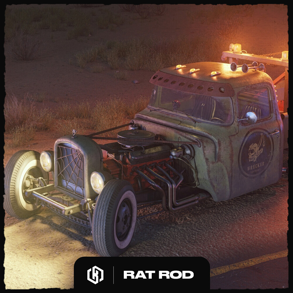 ArtStation - Rat rod