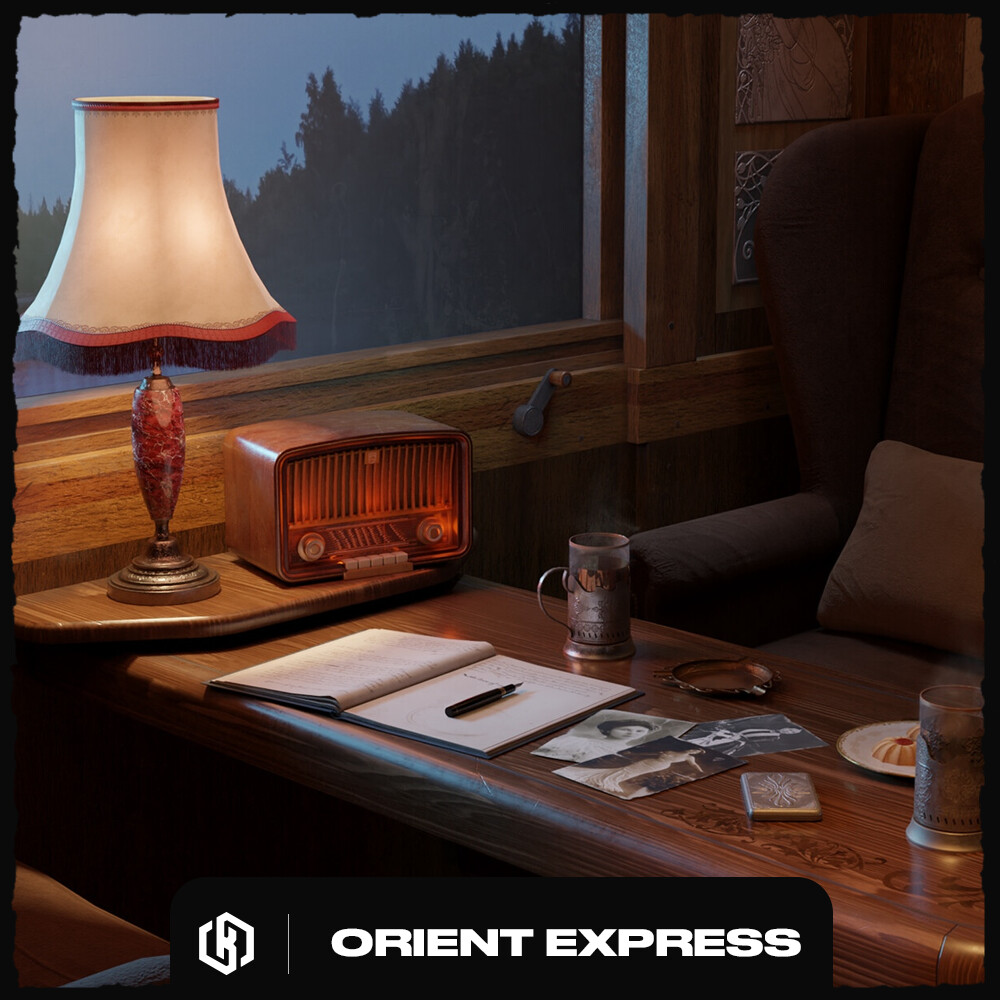 ArtStation - Orient Express | 1950s
