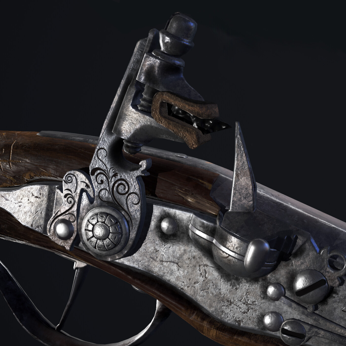 ArtStation - Flintlock pistols