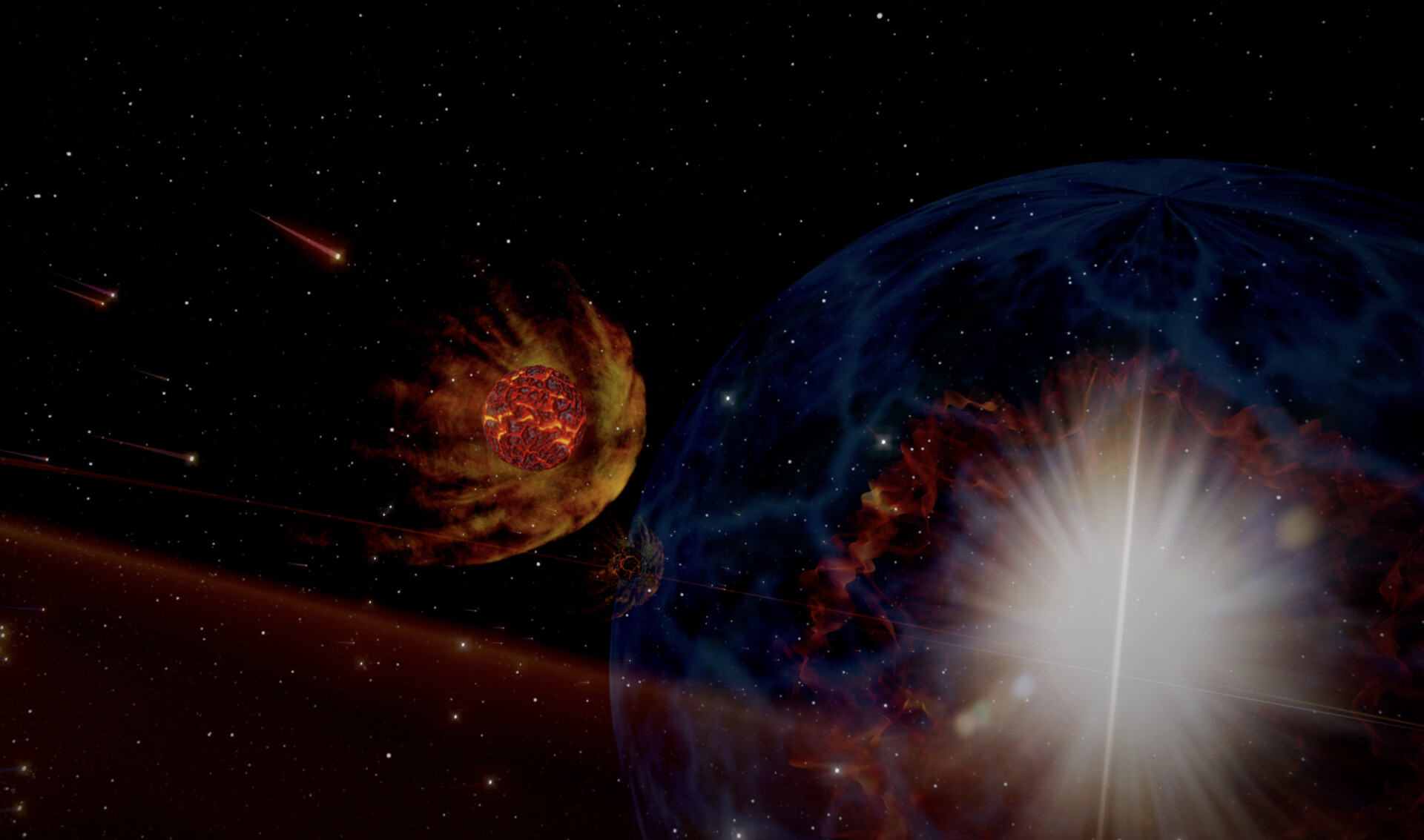 ArtStation - The tale of a planetary apocalypse