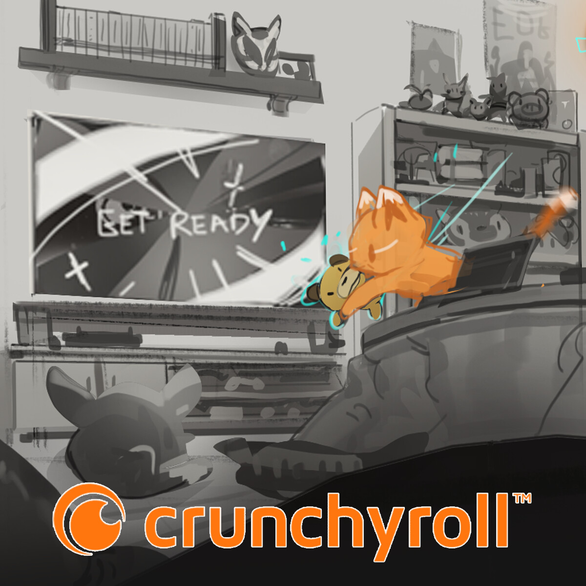 ArtStation - Crunchyroll Ad (storyboards)