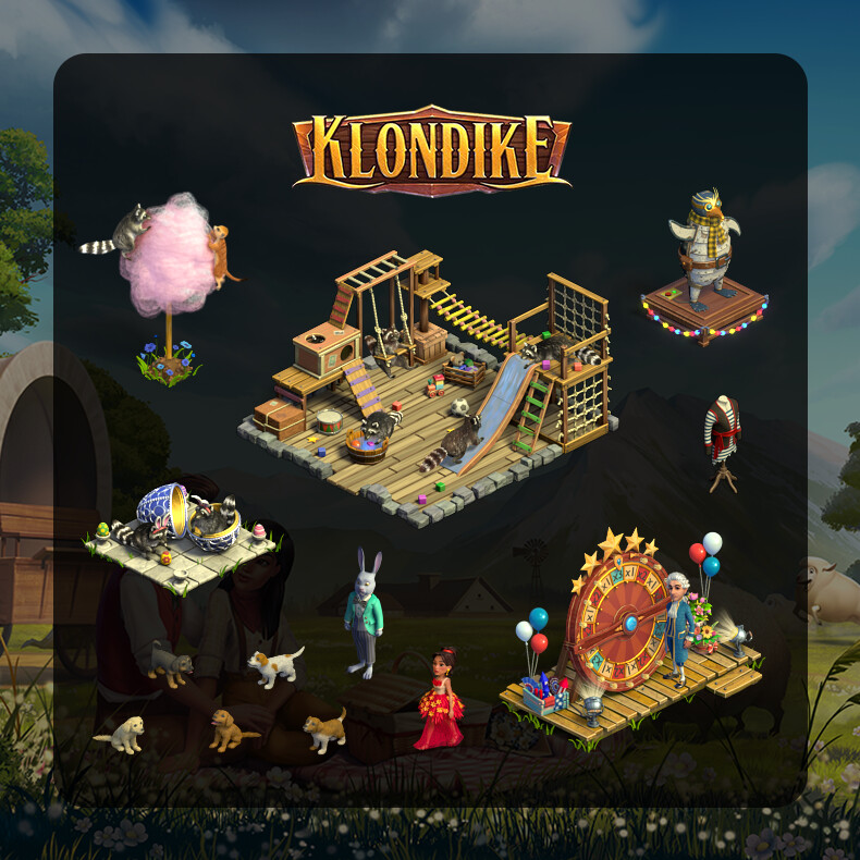 ArtStation - Klondike Adventures | Characters and Animations Set