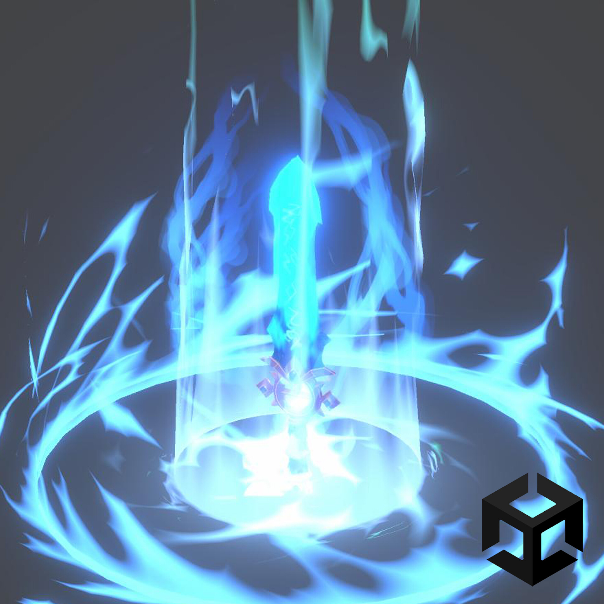 ArtStation - magic sword vfx