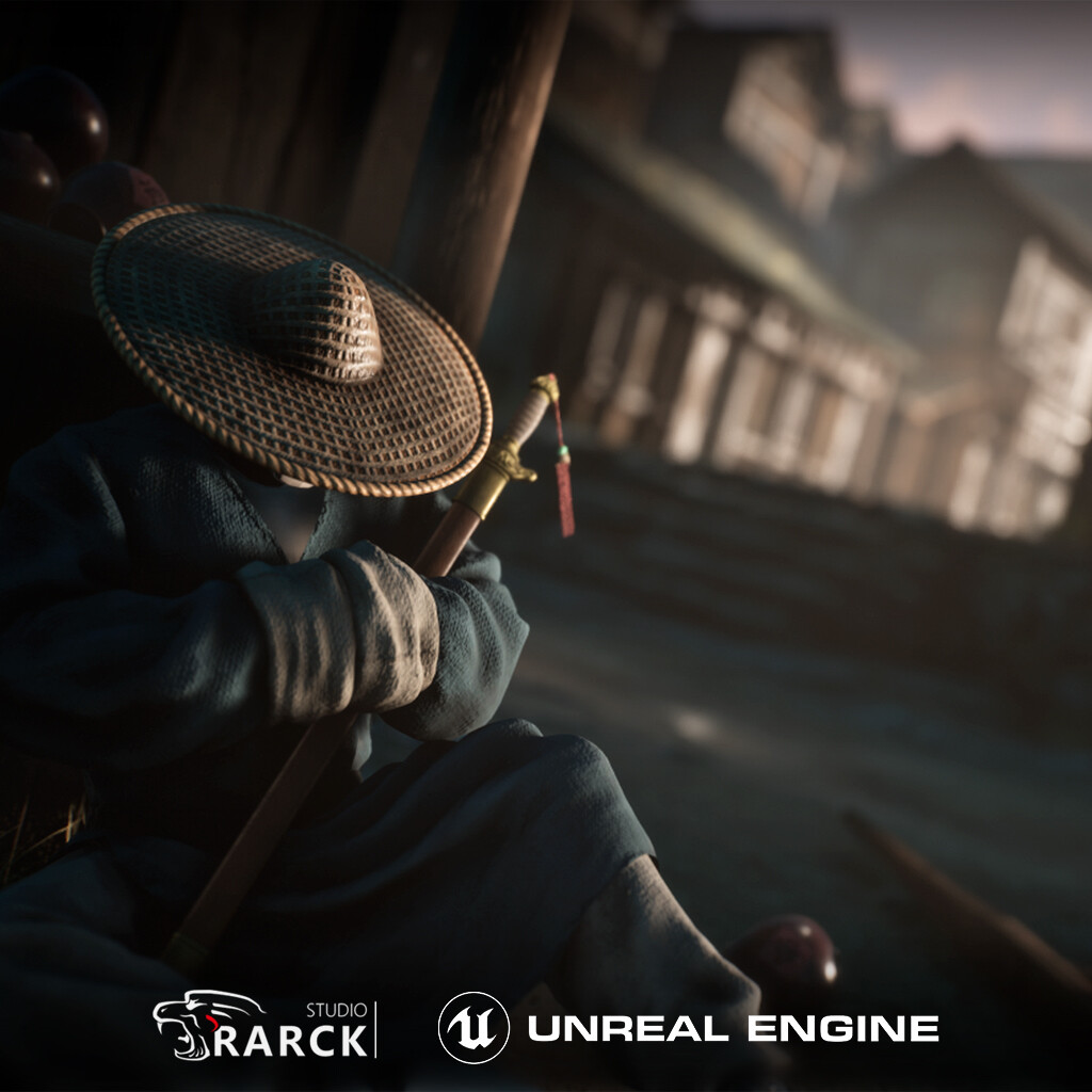 Artstation Ue4武侠场景swordsman