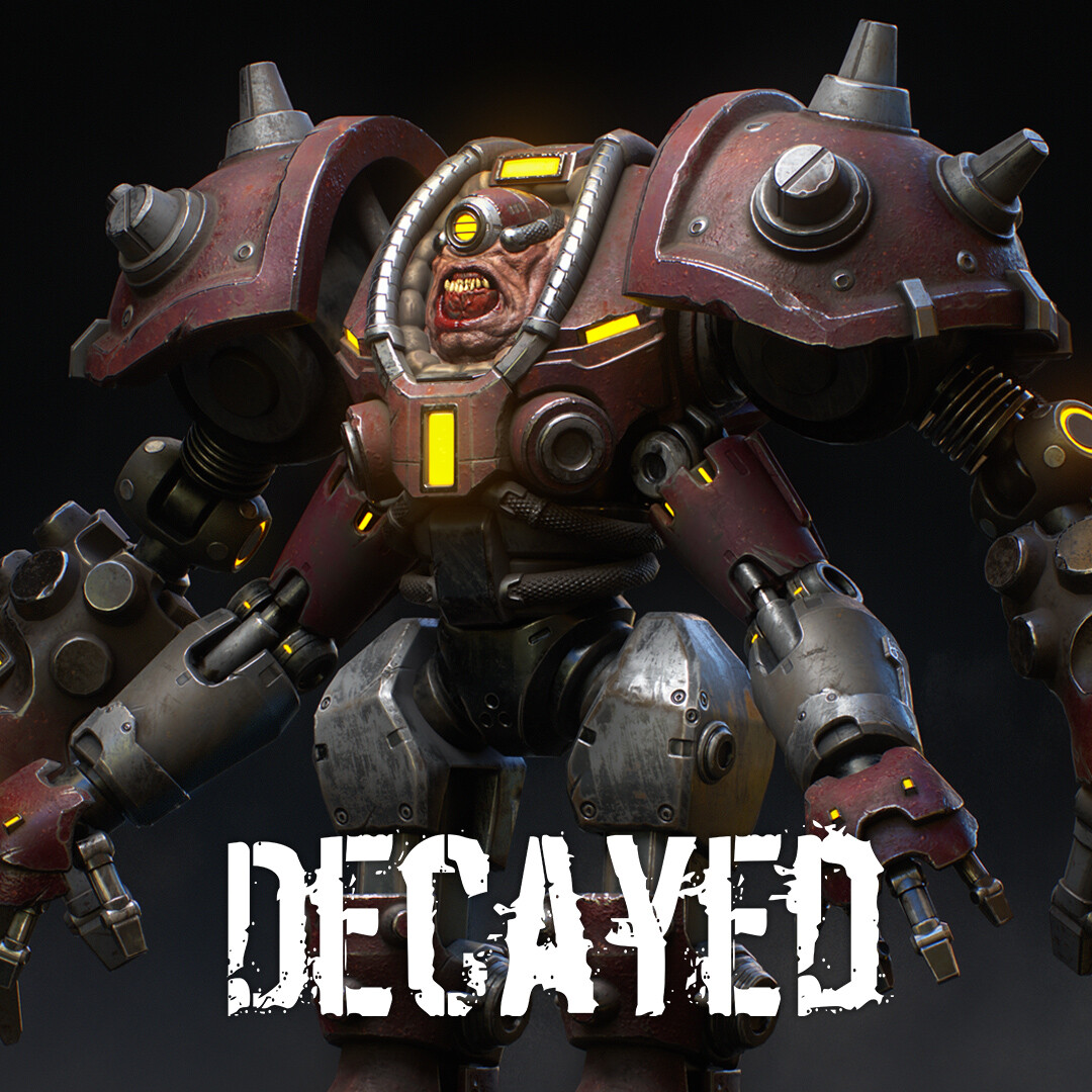 ArtStation - DECAYED - Heavy Gauntlet