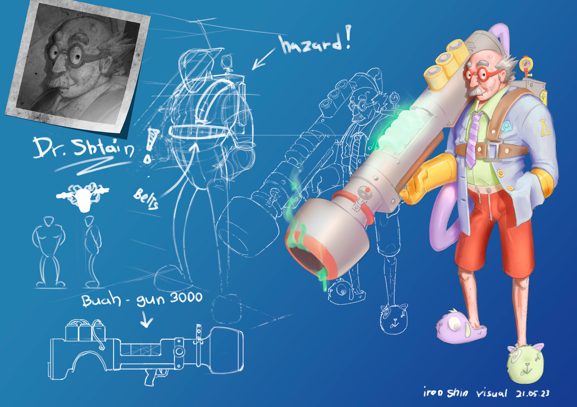 ArtStation - Concept Dr. Shtain!!!