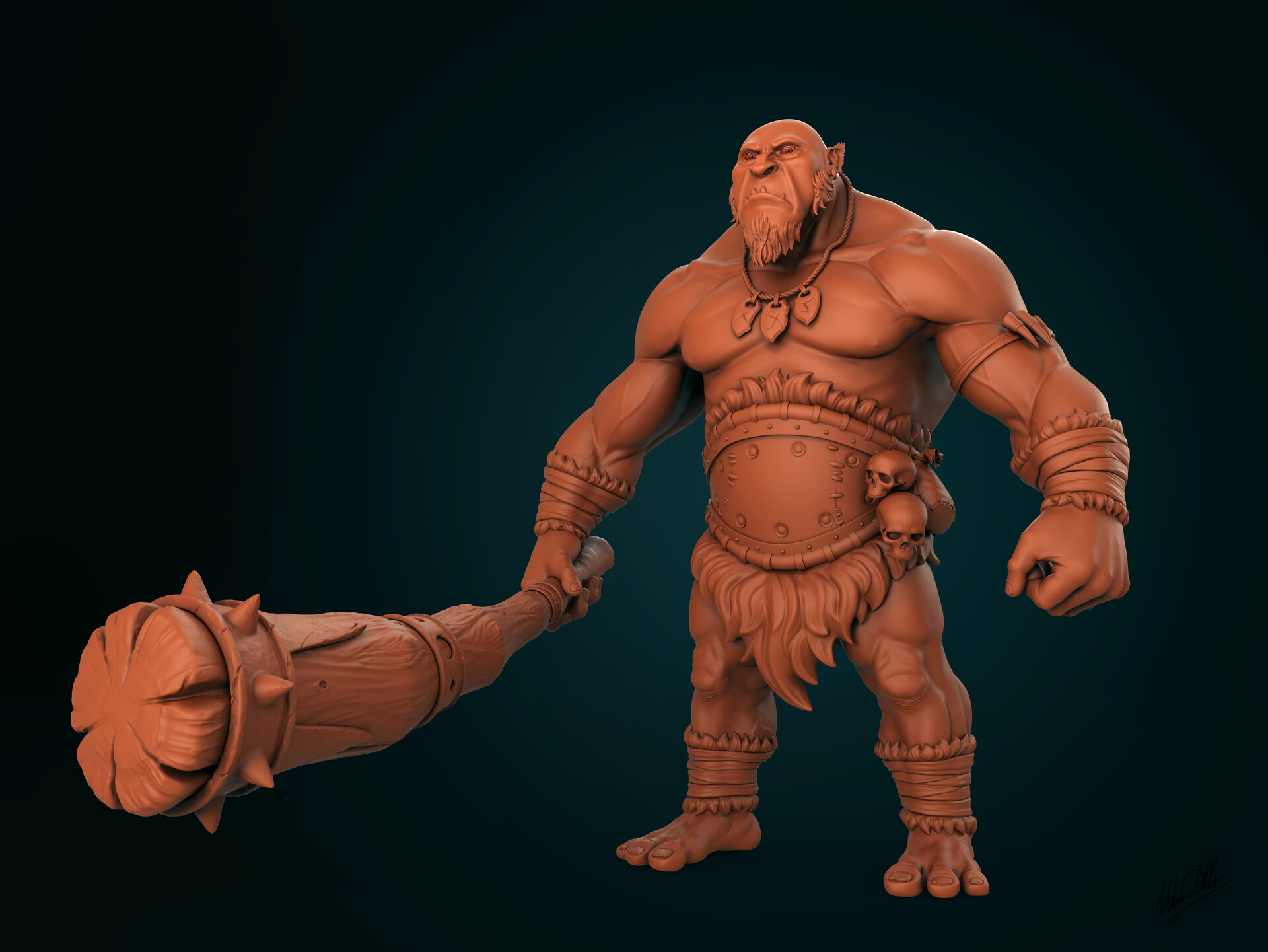 ArtStation - Cave Troll