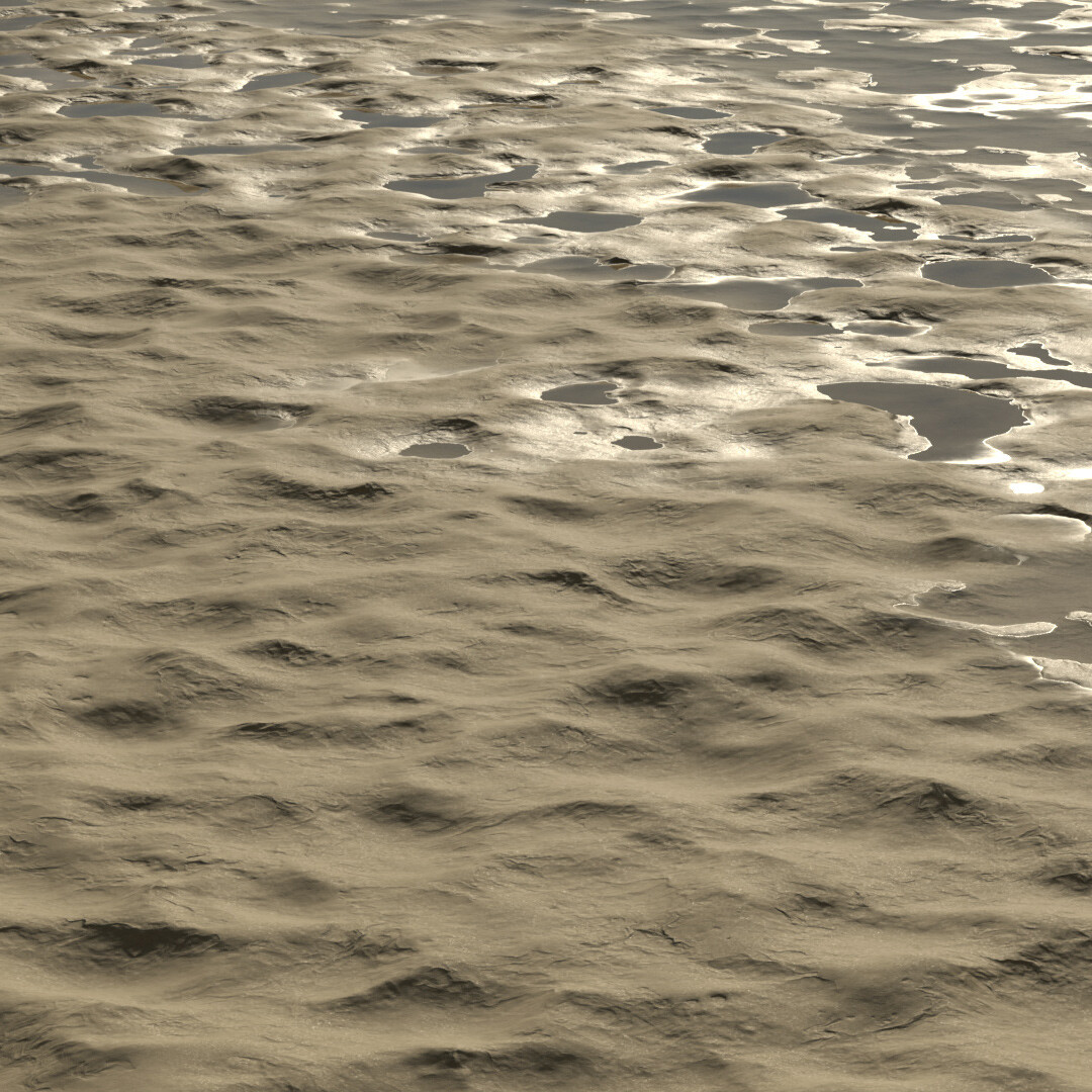 ArtStation - Beach Sand Material