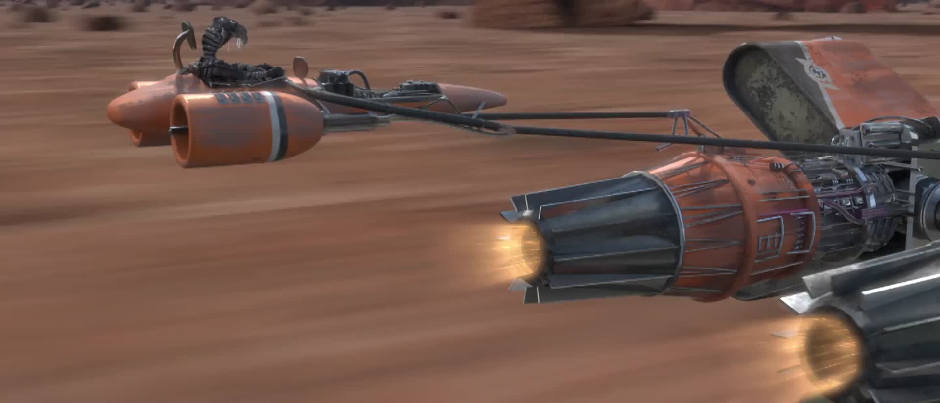 ArtStation - Star Wars Podracer Animation in Houdini
