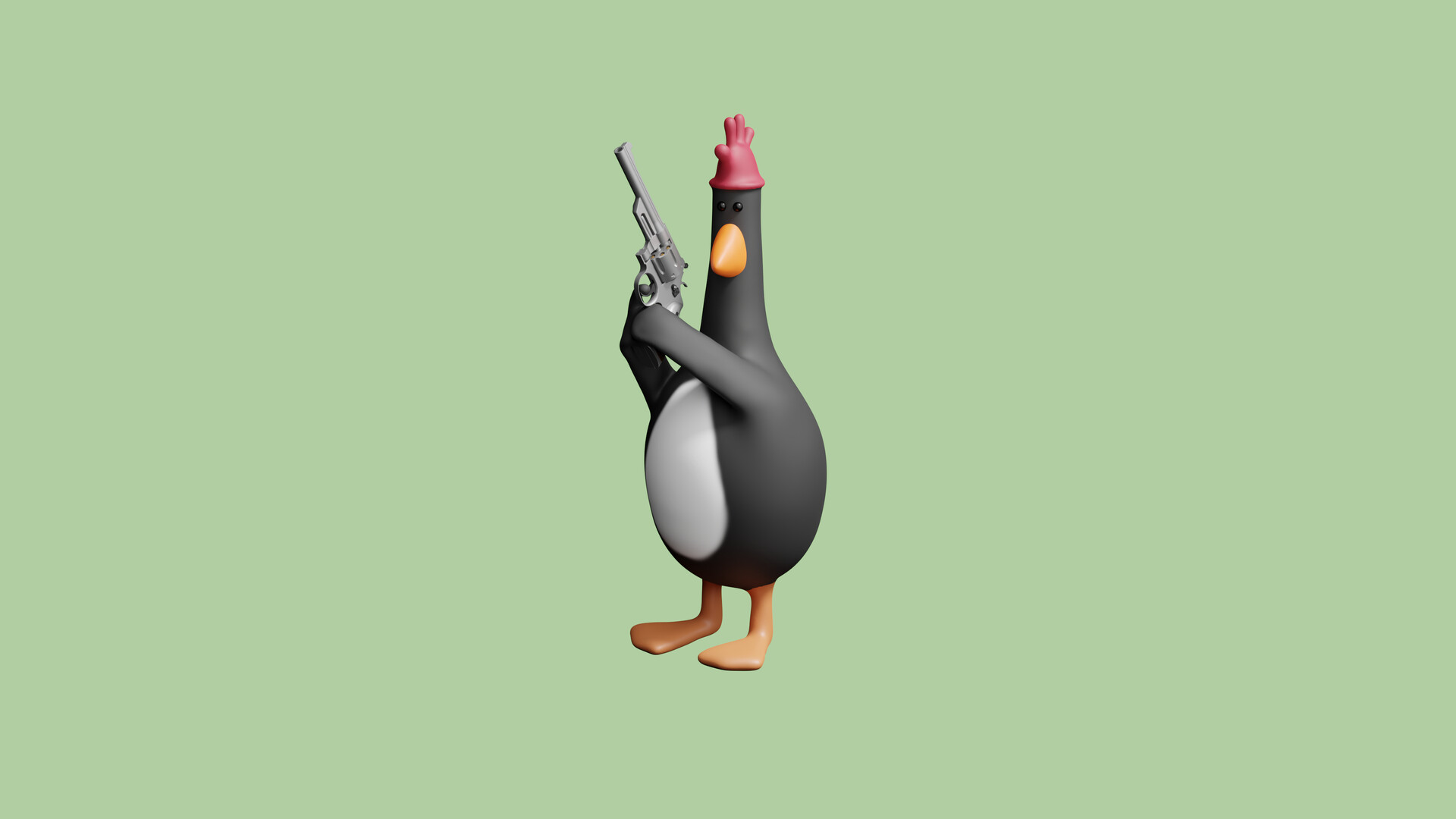ArtStation - Feathers McGraw (Wallace and Gromit)
