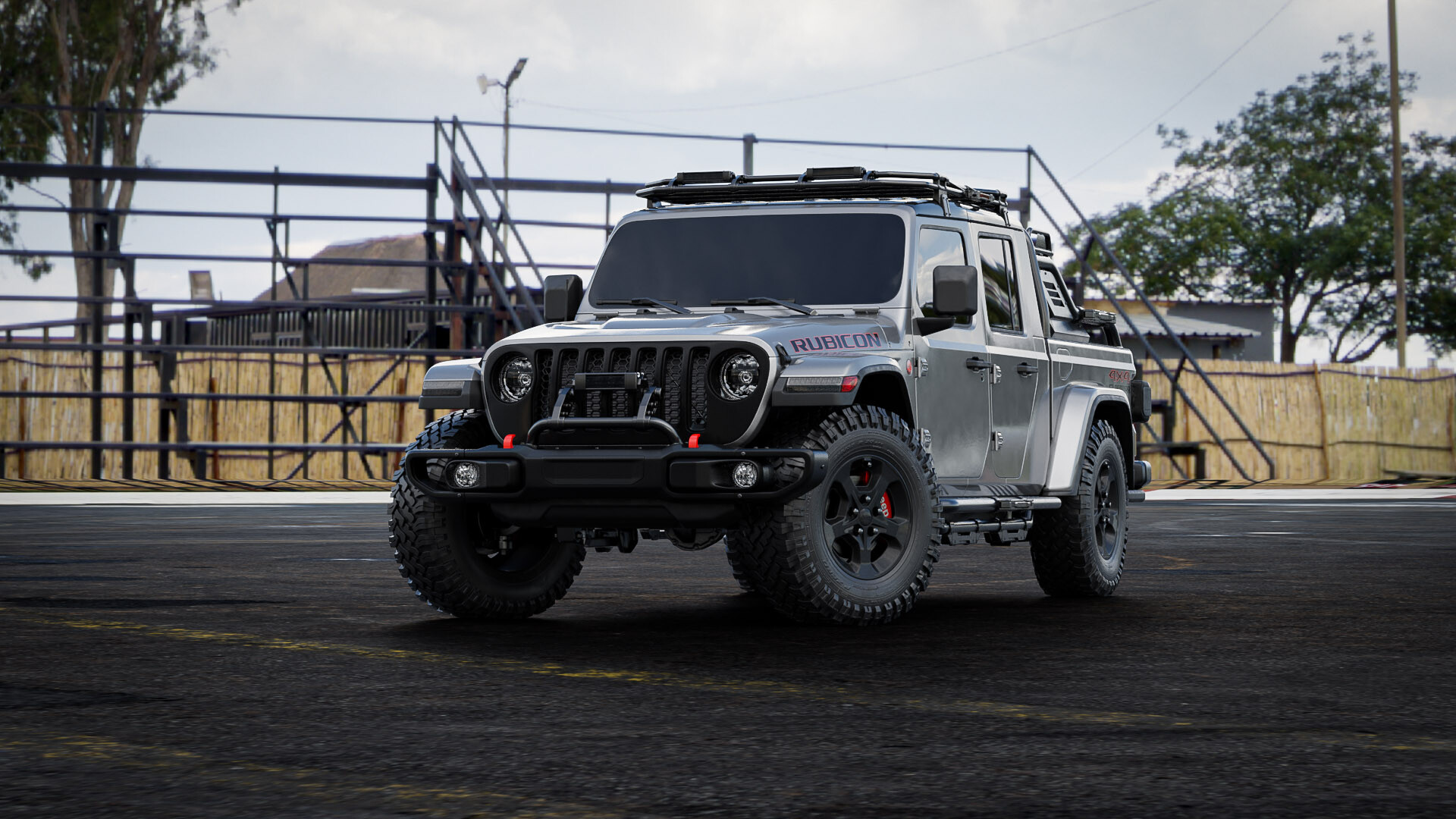 Wingfox workshop - BLENDER:Learn how to create Jeep Gladiator from A to Z