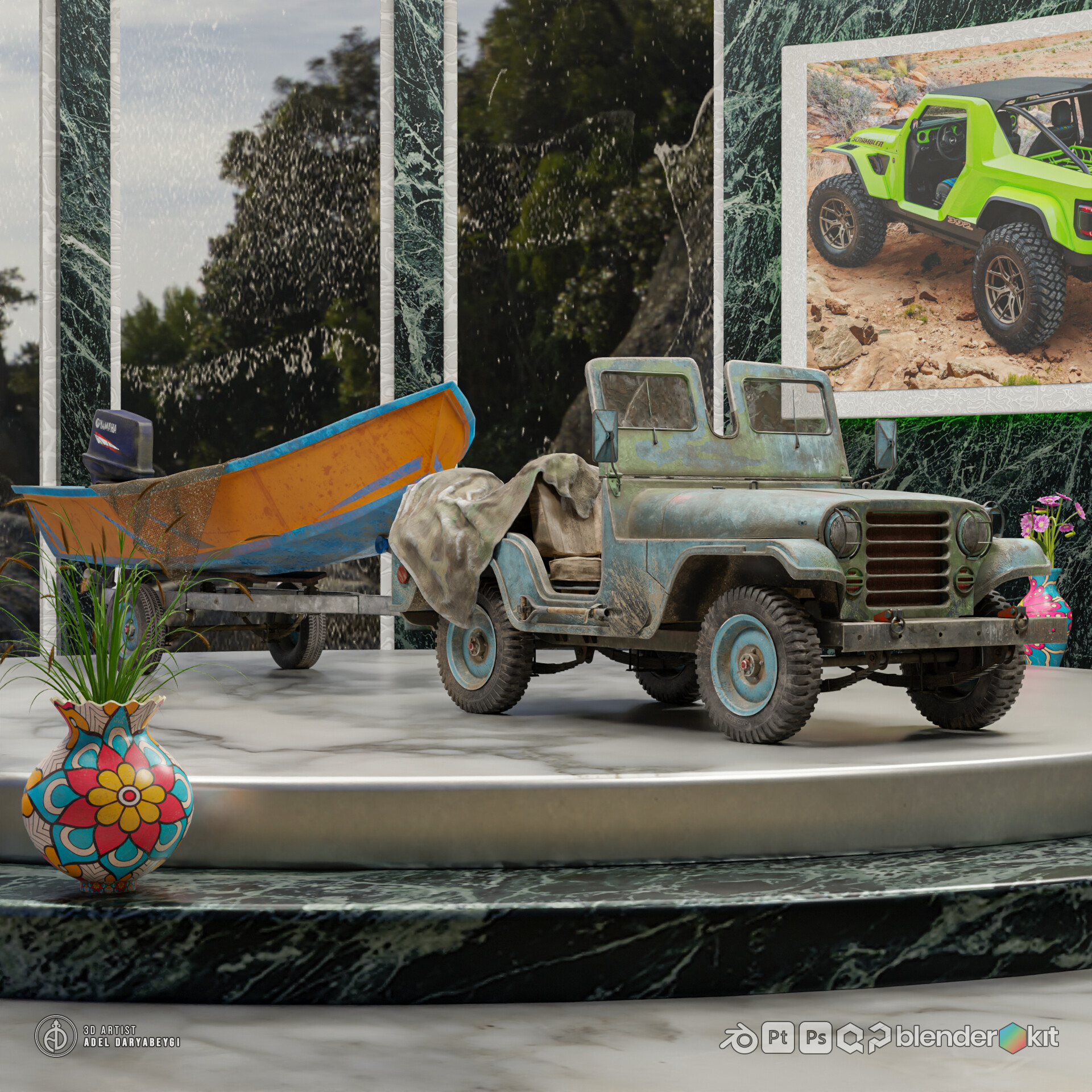 ArtStation - Jeep km410