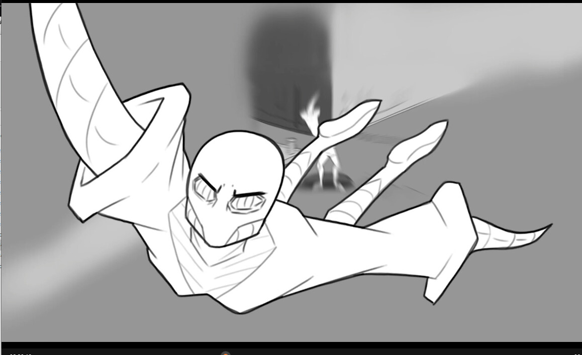 ArtStation - Animatic Project - Spiderverse Sequence