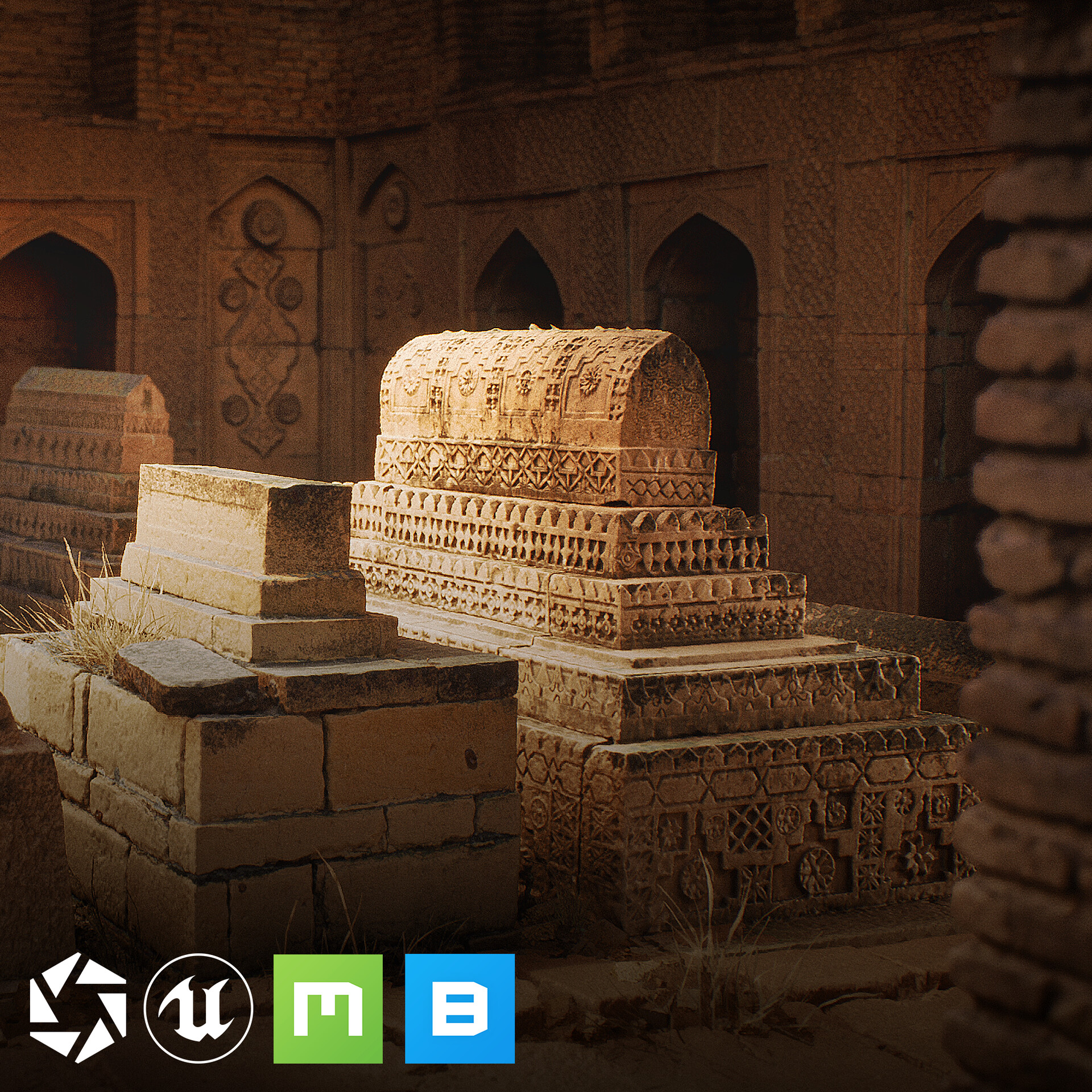 ArtStation - Makli Necropolis