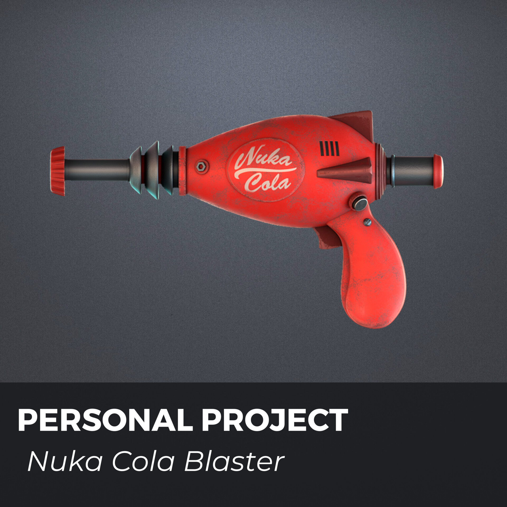 ArtStation - Nuka Blaster from Fallout