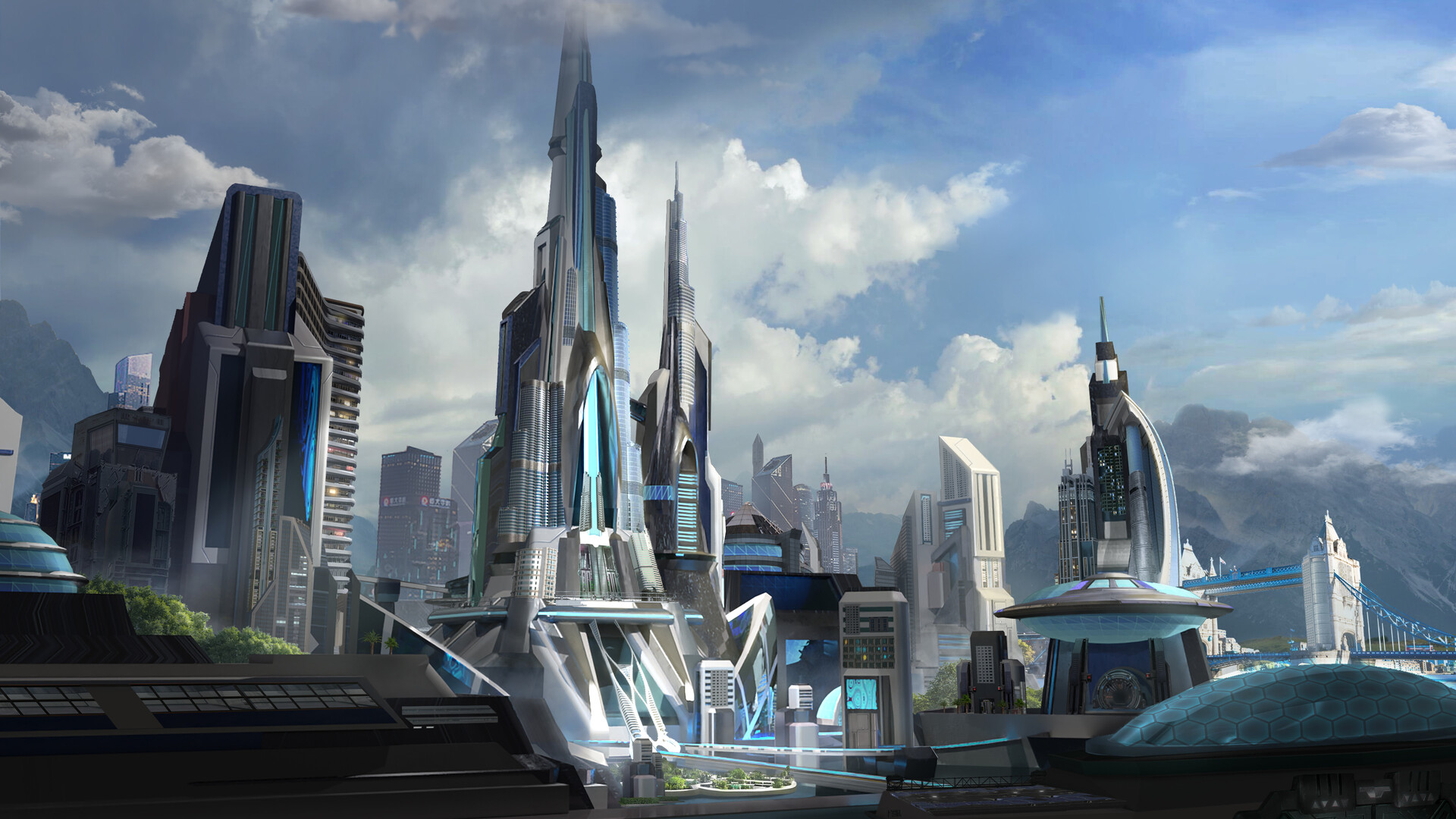 ArtStation - Cyber Metropolis