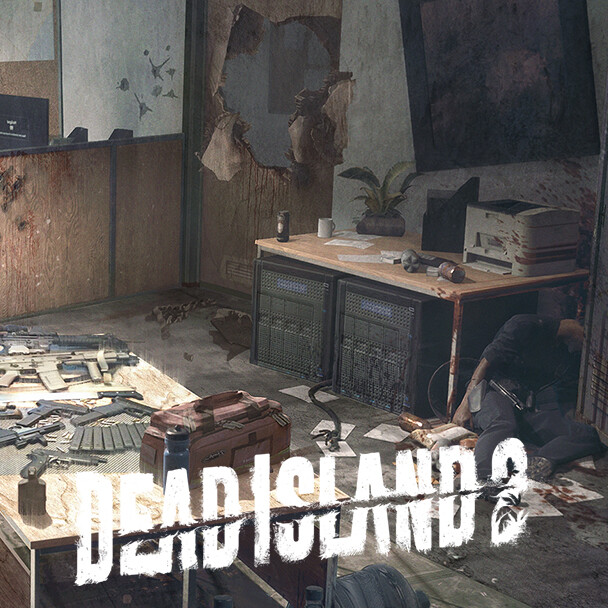 ArtStation - Dead Island 2 - Venice Beach LAPD Substation