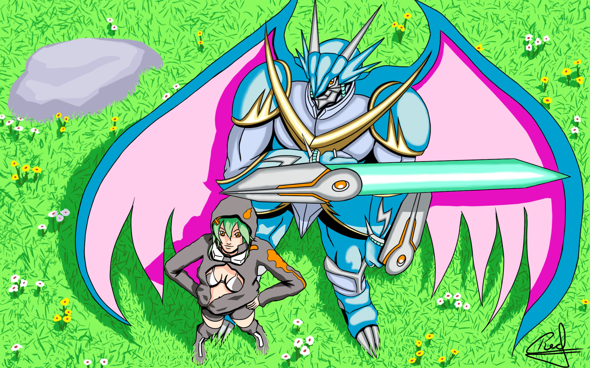 ArtStation - Rina and V.V.