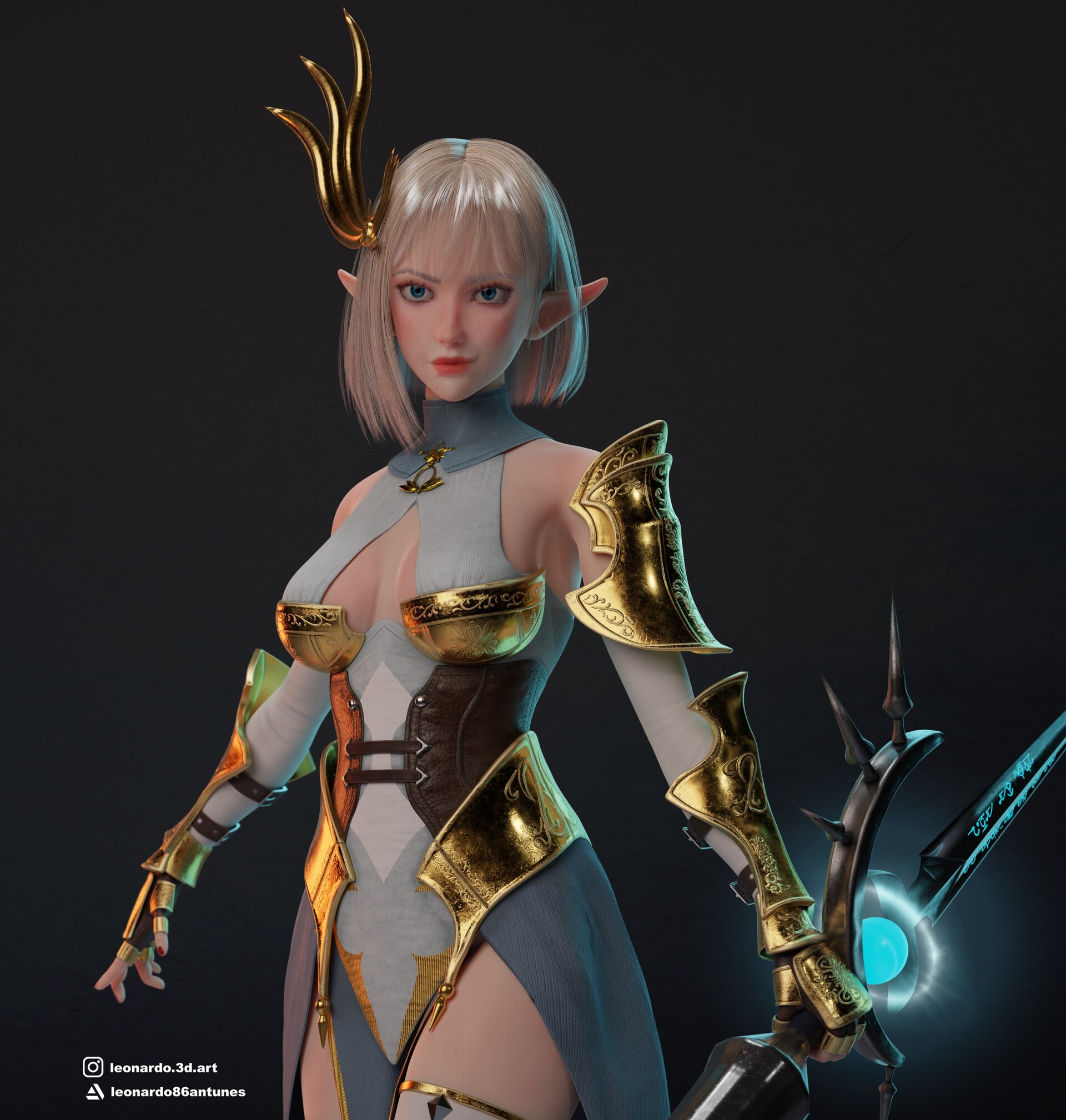 ArtStation - Magic Warrior "Echo"