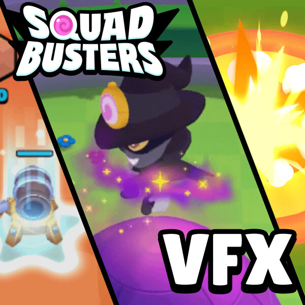 ArtStation - Squad Busters CBT - VFX works