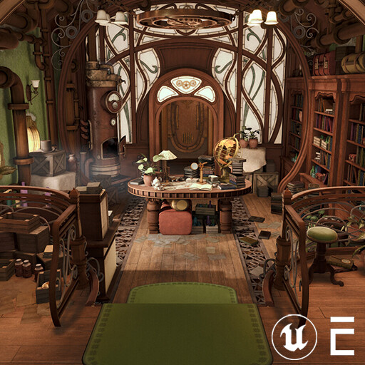 ArtStation - VR Escape Room - Skyward